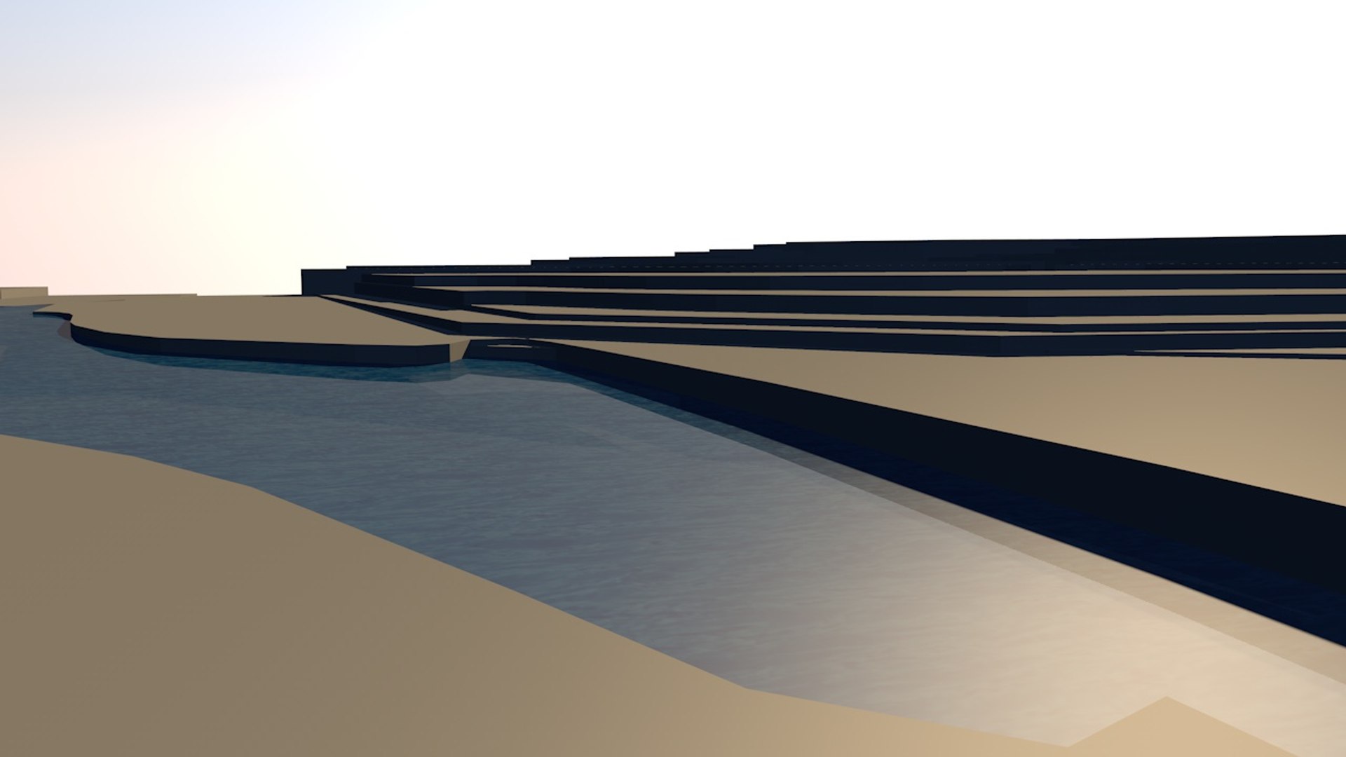 Topographical Landscape 3d 3ds