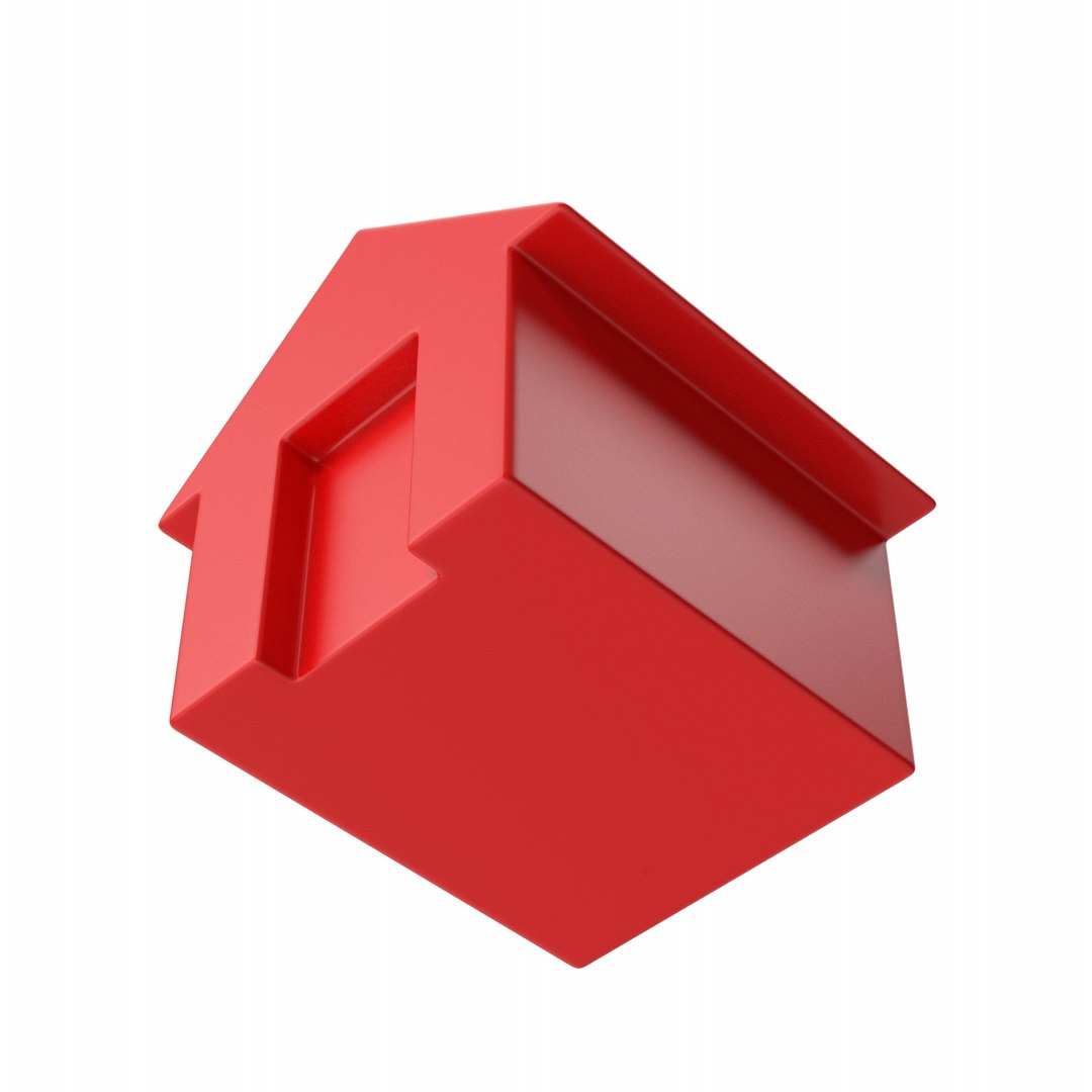 3D House Icon - TurboSquid 2237356