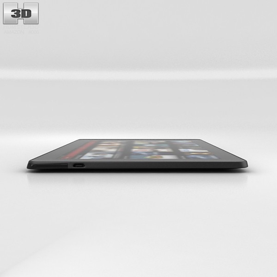 3d amazon kindle model