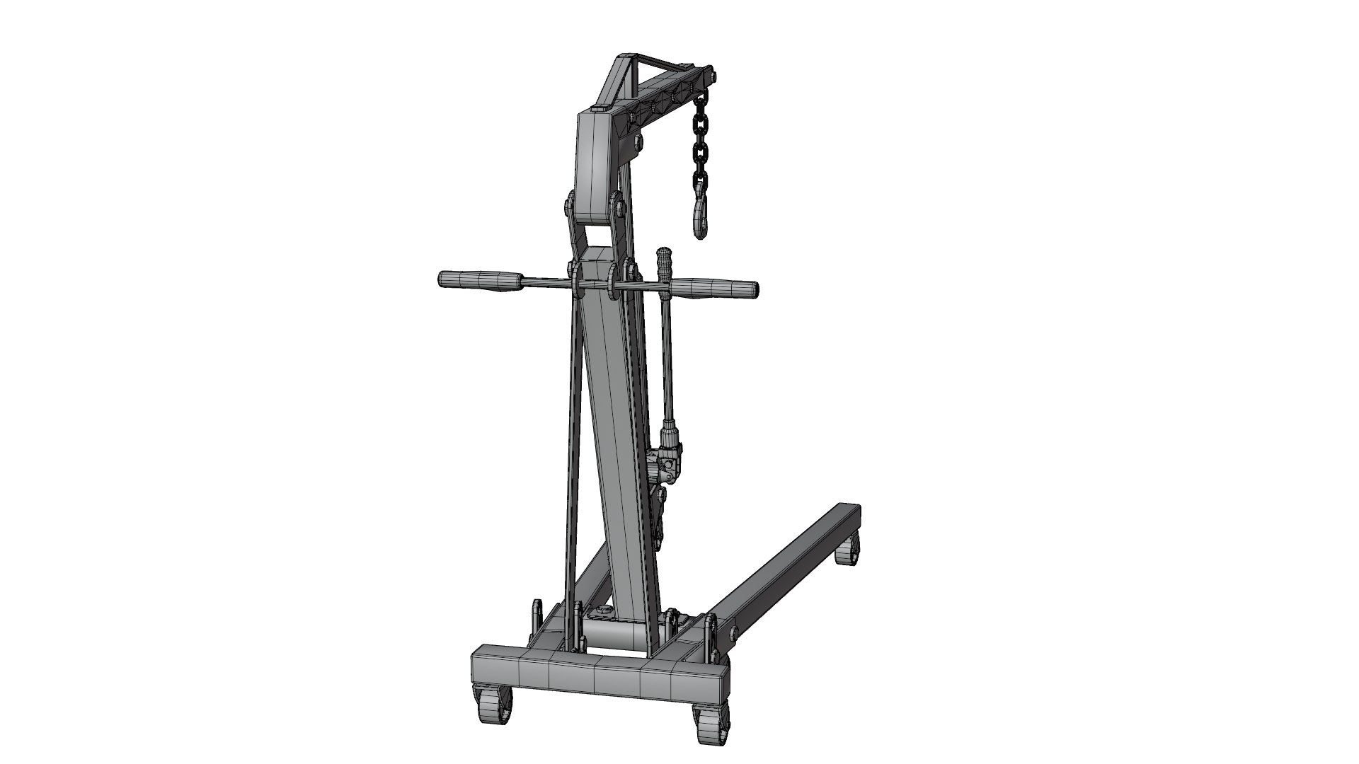 Engine Crane 3D Model - TurboSquid 1698226