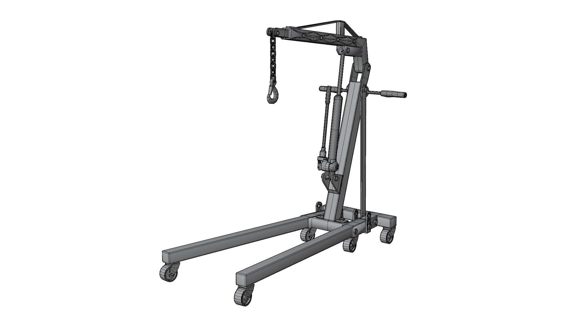 Engine Crane 3D Model - TurboSquid 1698226