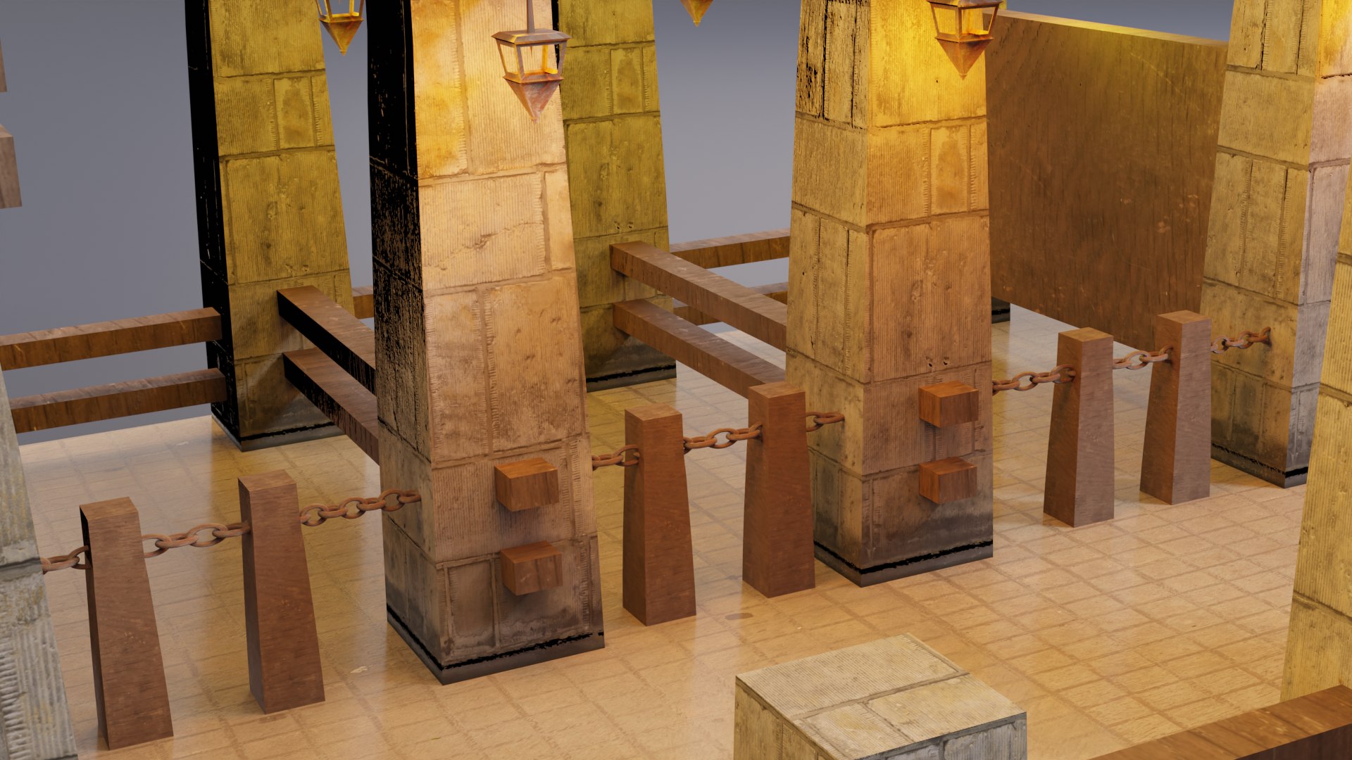 Low Poly Stable Model - TurboSquid 1932350