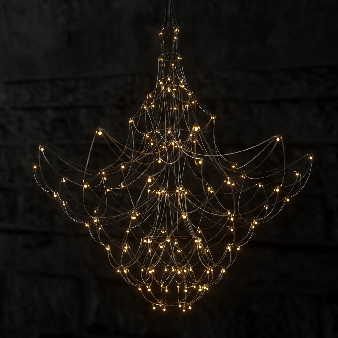 3d Baxter Q2 Hanging Lamp Model