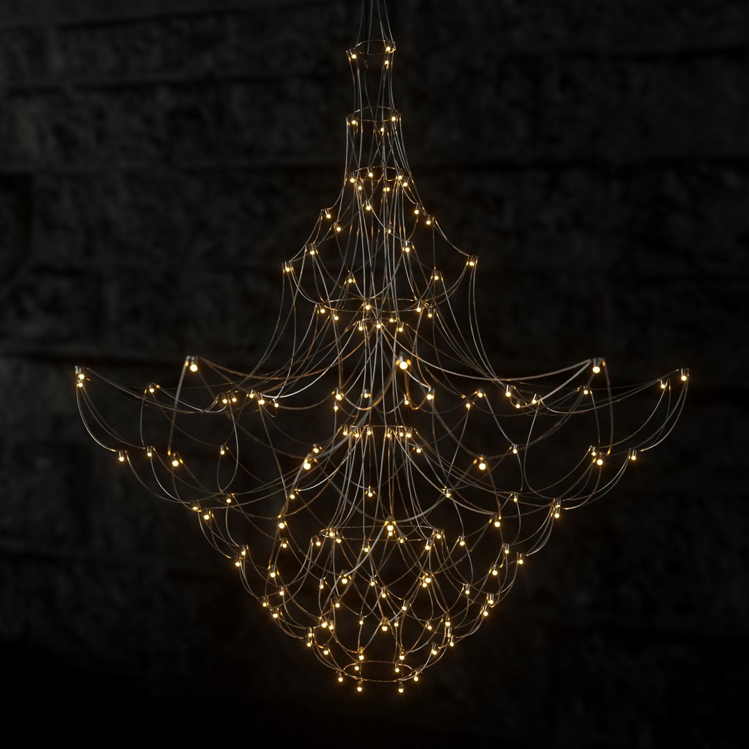 3d Baxter Q2 Hanging Lamp Model