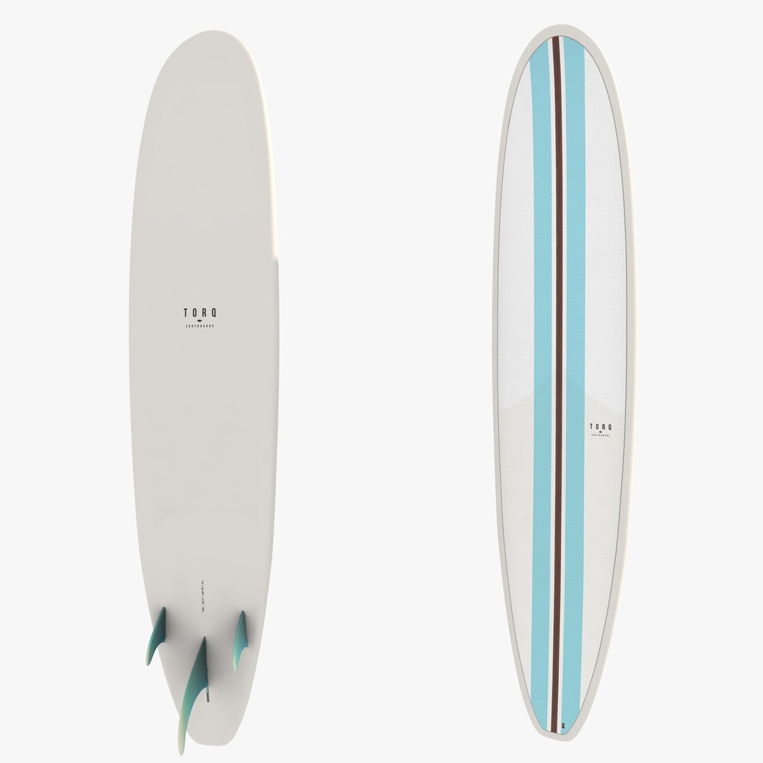 Longboard Surf Torq - Surfboard 3D model - TurboSquid 2126016