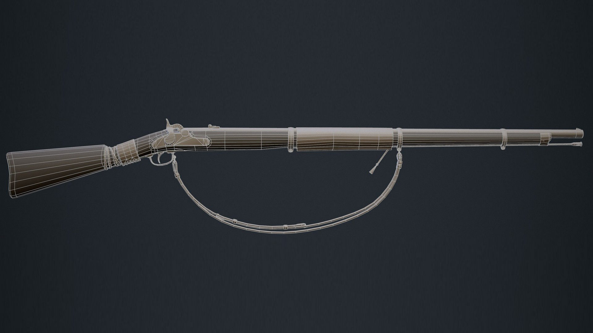 3D Musket 1863 - TurboSquid 1992125