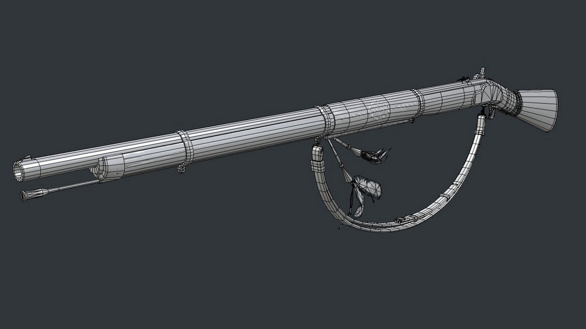 3D Musket 1863 - TurboSquid 1992125