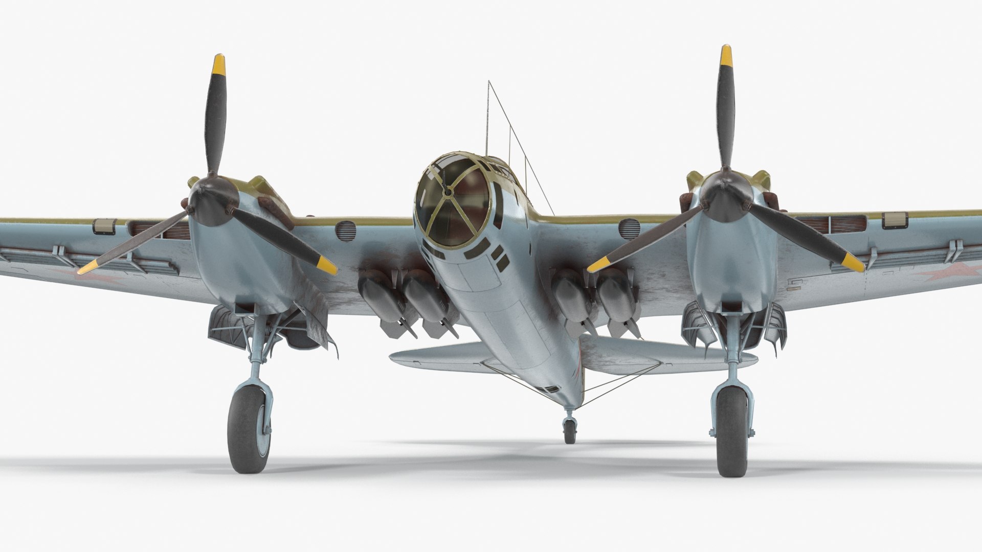 Ar-2 Dive Bomber 3D Model - TurboSquid 1704779