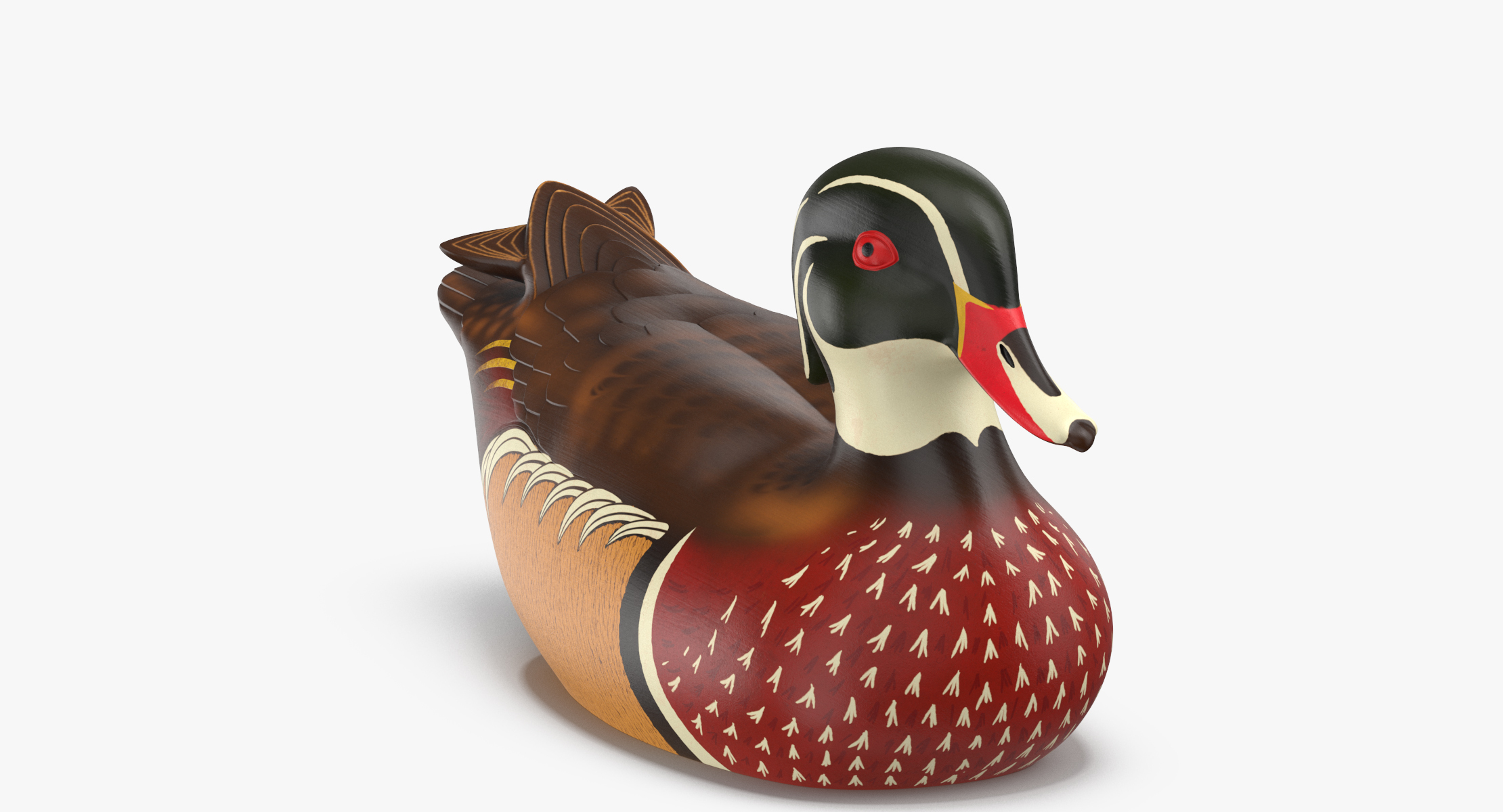 Duck decoy 02 3D model - TurboSquid 1339431