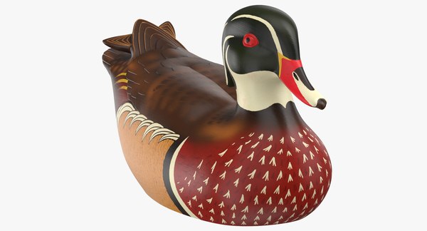 Duck decoy 02 3D model - TurboSquid 1339431