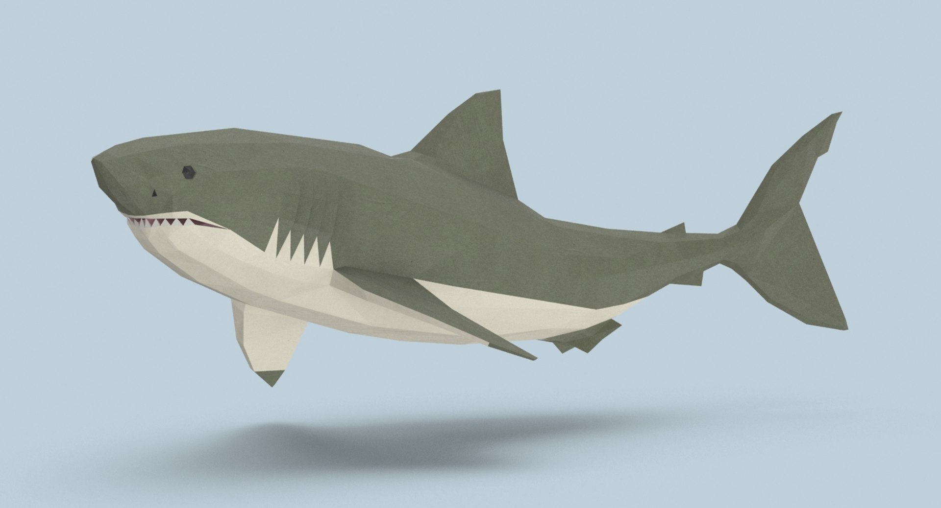 Shark---upward 3D - TurboSquid 1218882
