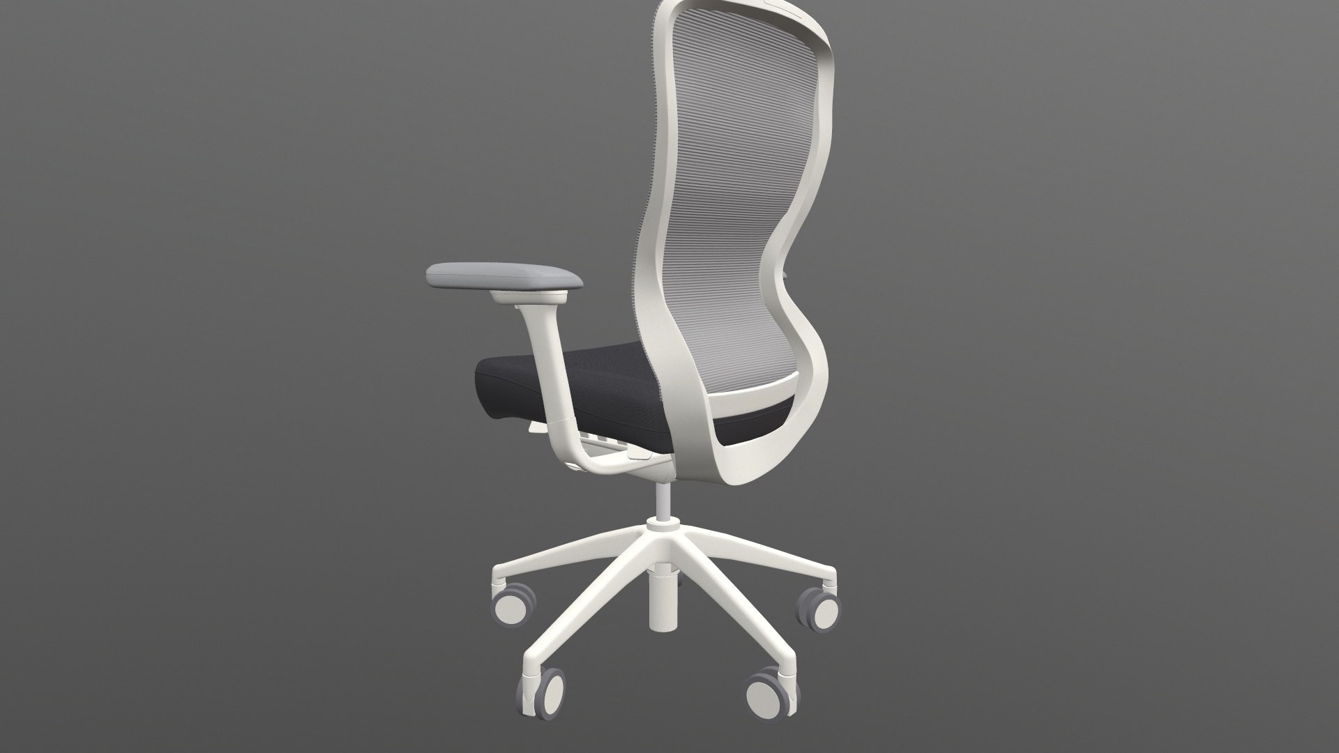 Motion High Back Chair 3D Model - TurboSquid 1966986