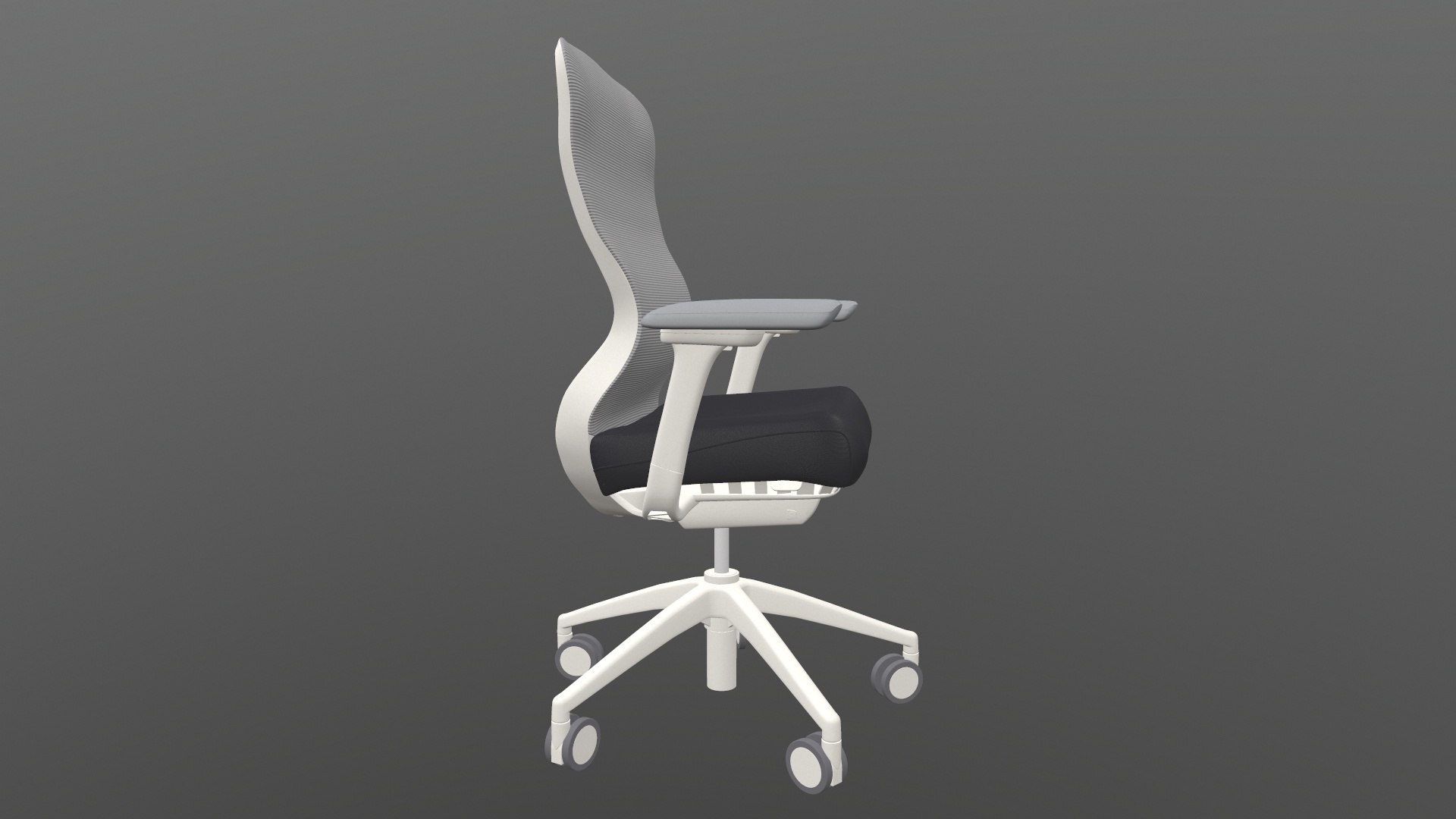 Motion High Back Chair 3D Model - TurboSquid 1966986