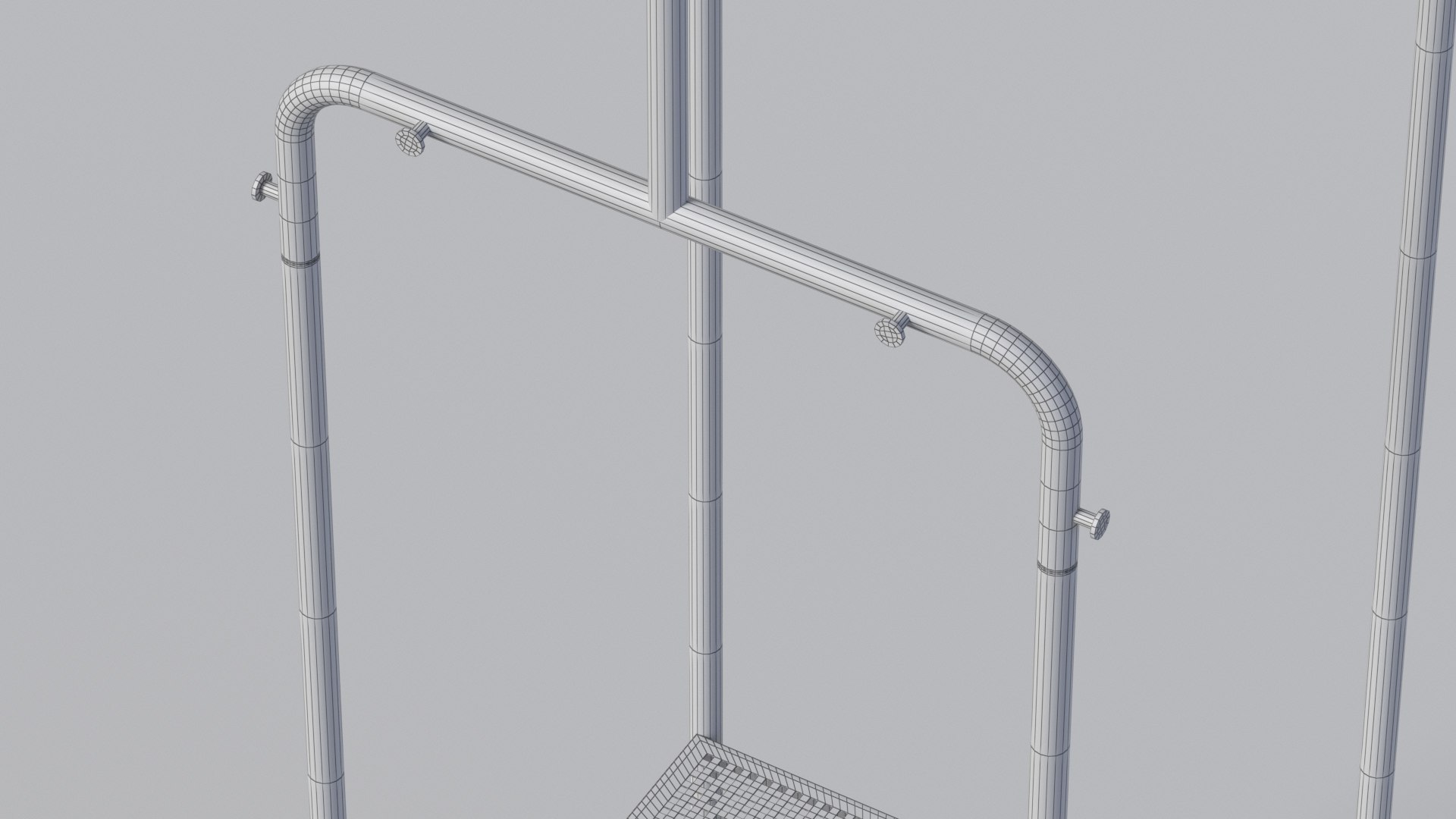 IKEA NIKKEBY Clothes Rack 3D Model - TurboSquid 2026067