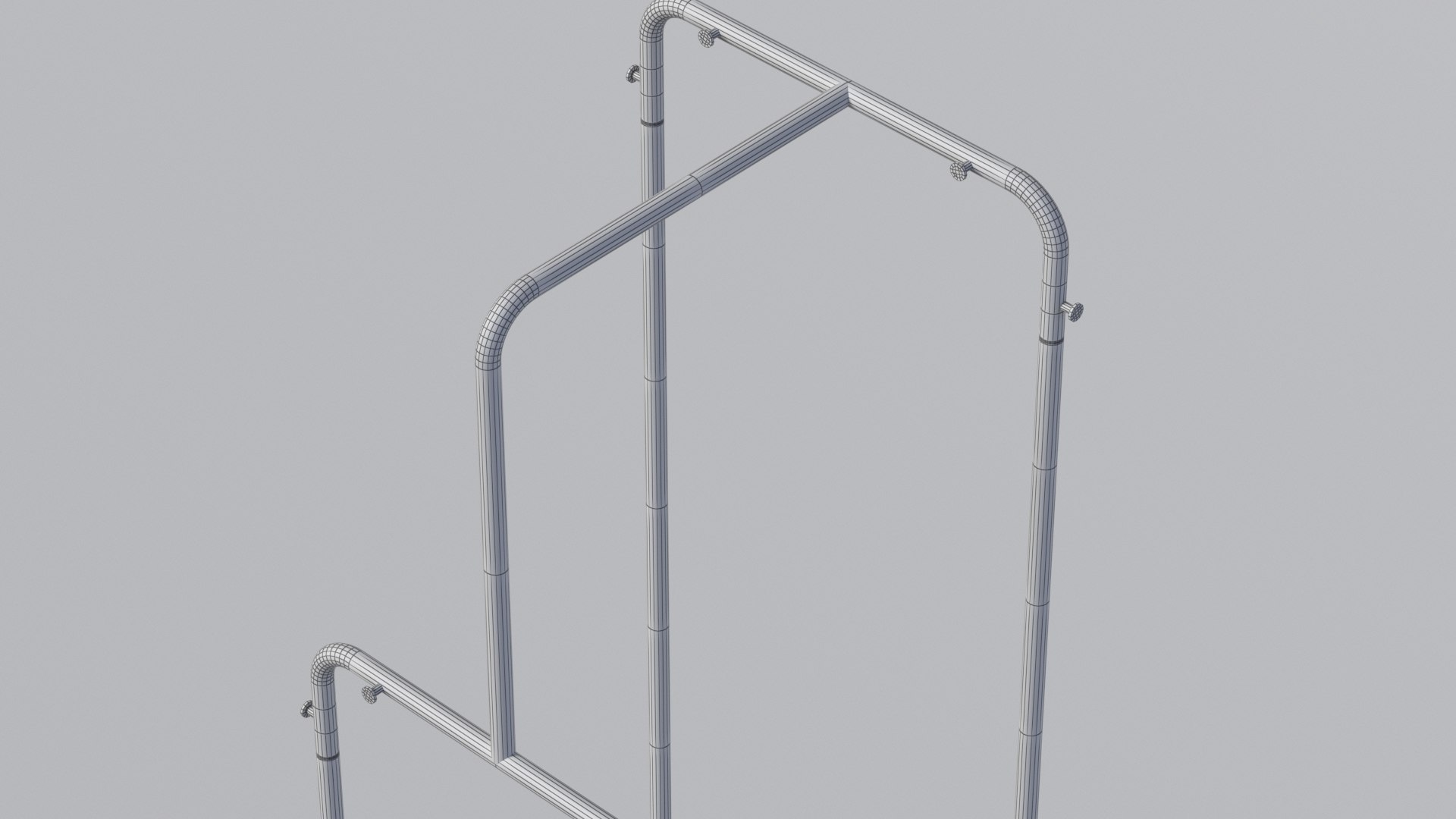 IKEA NIKKEBY Clothes Rack 3D Model - TurboSquid 2026067