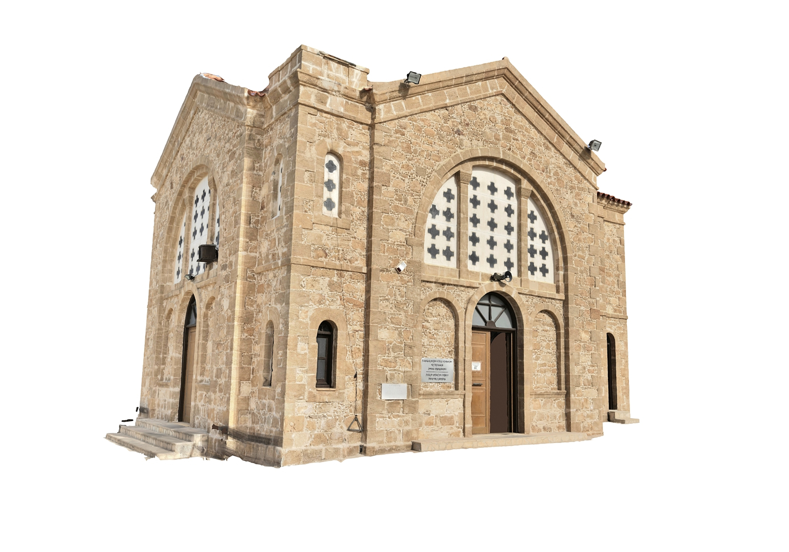 Facade Chapel Model - TurboSquid 1834488