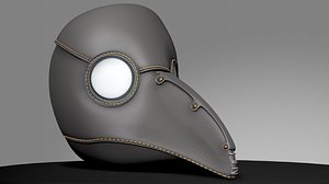 Plague Doctor Mask 3D Models for Download | TurboSquid