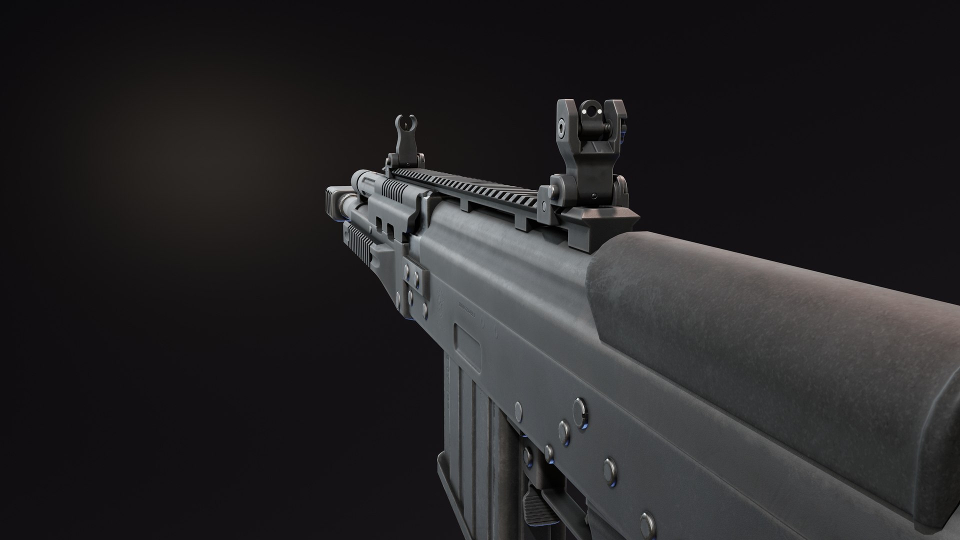 3D AK-50 Anti-materiel Rifle - TurboSquid 2053584