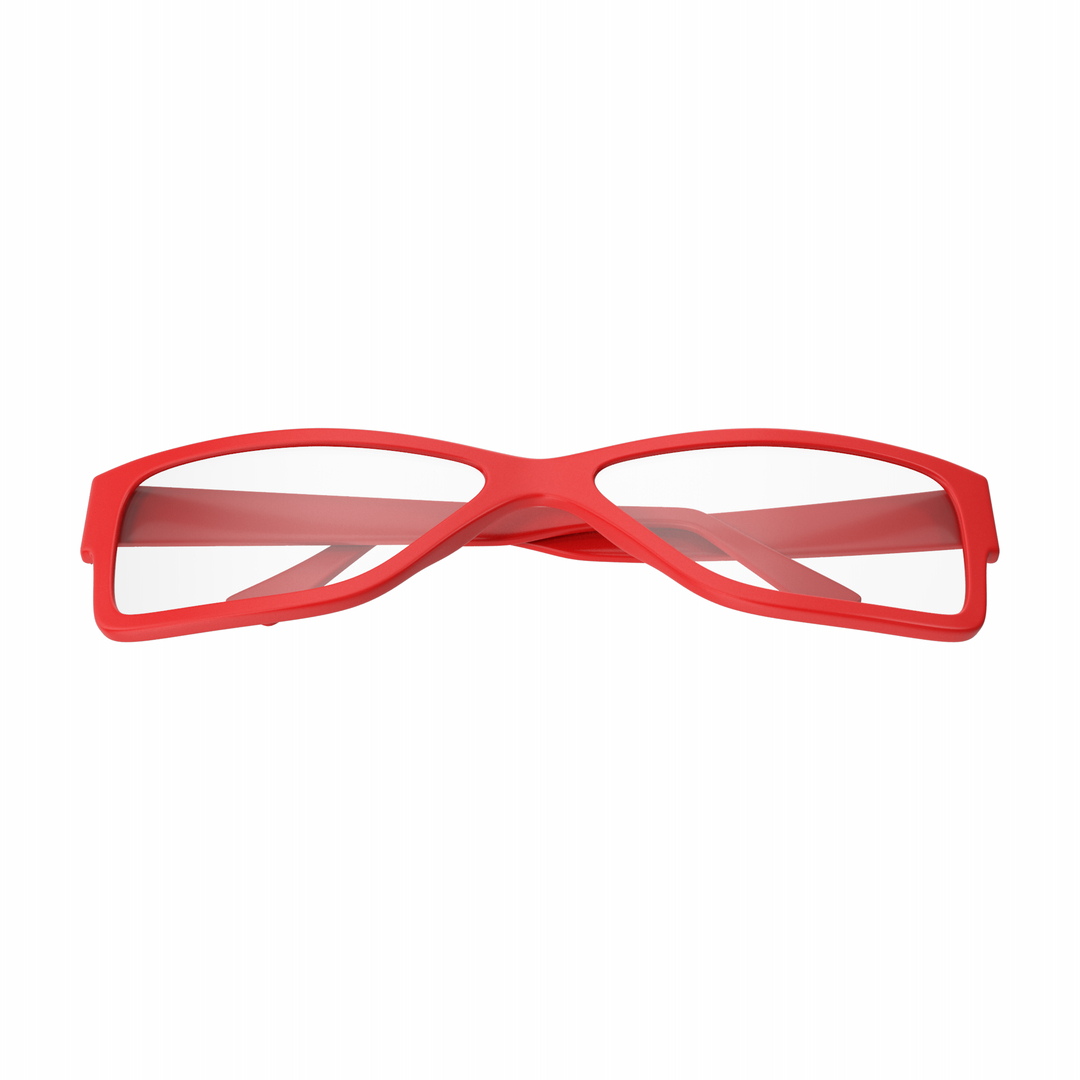 3d Model Red Eyeglasses Turbosquid 2232507