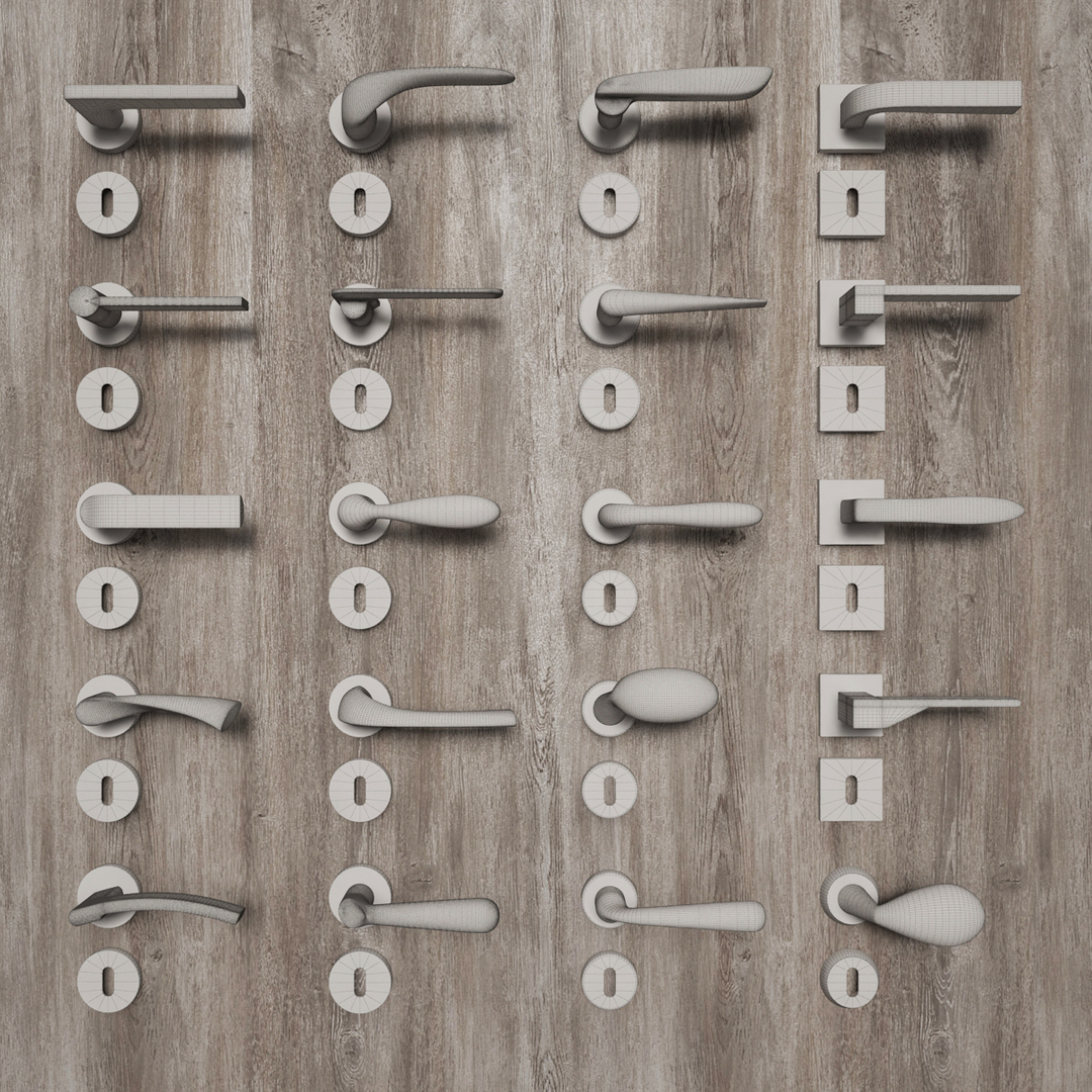 handles colombo design 3d model