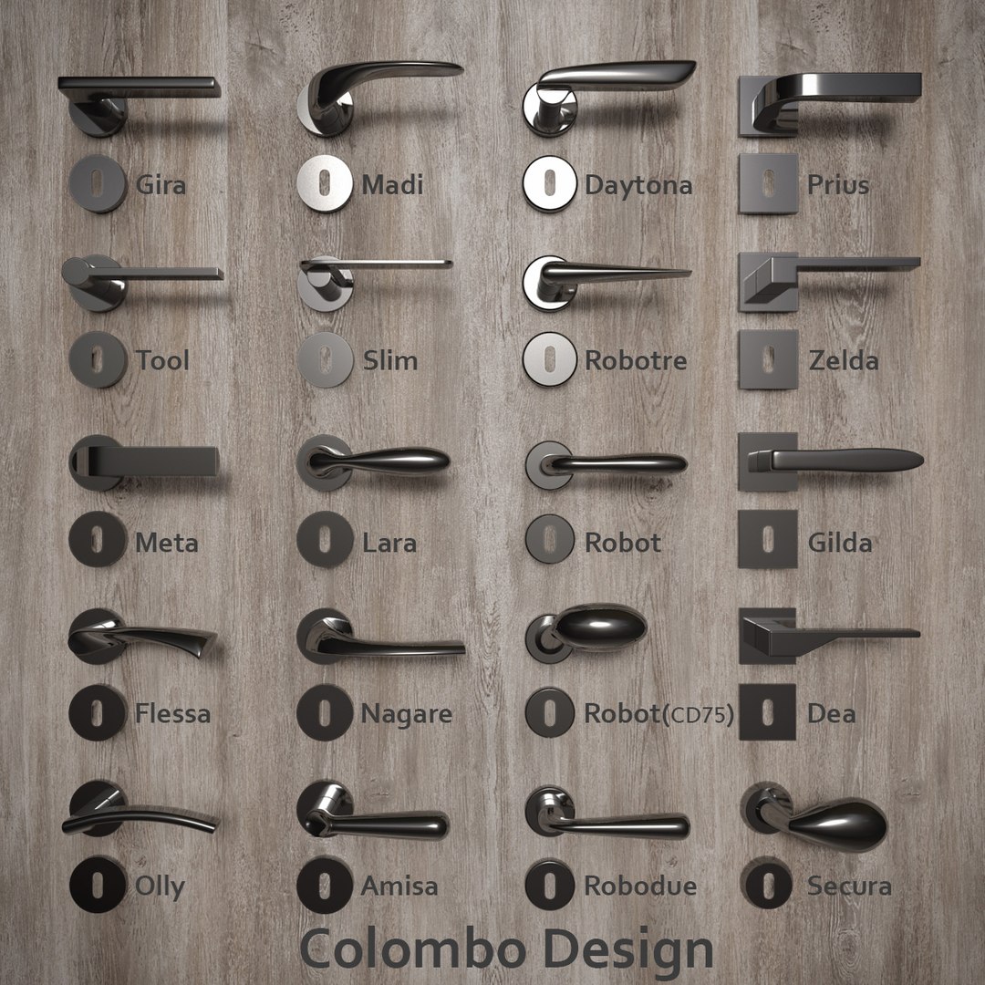 Handles Colombo Design 3d Model