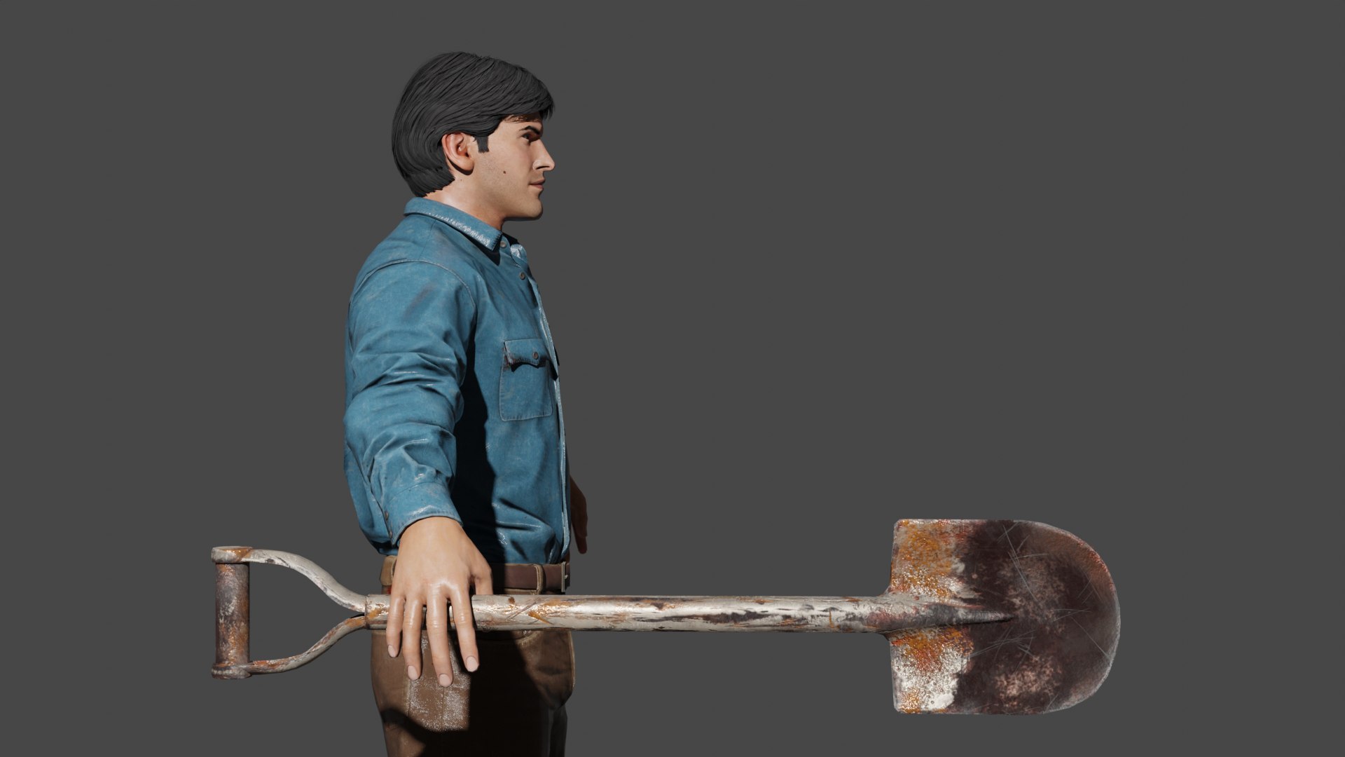 Ash Williams 3D Model - TurboSquid 2182287