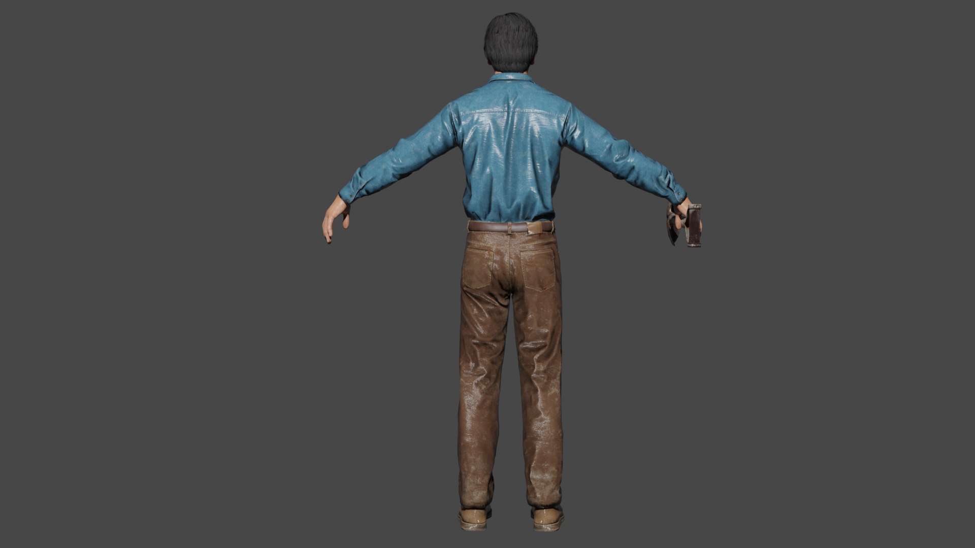 Ash Williams 3D Model - TurboSquid 2182287