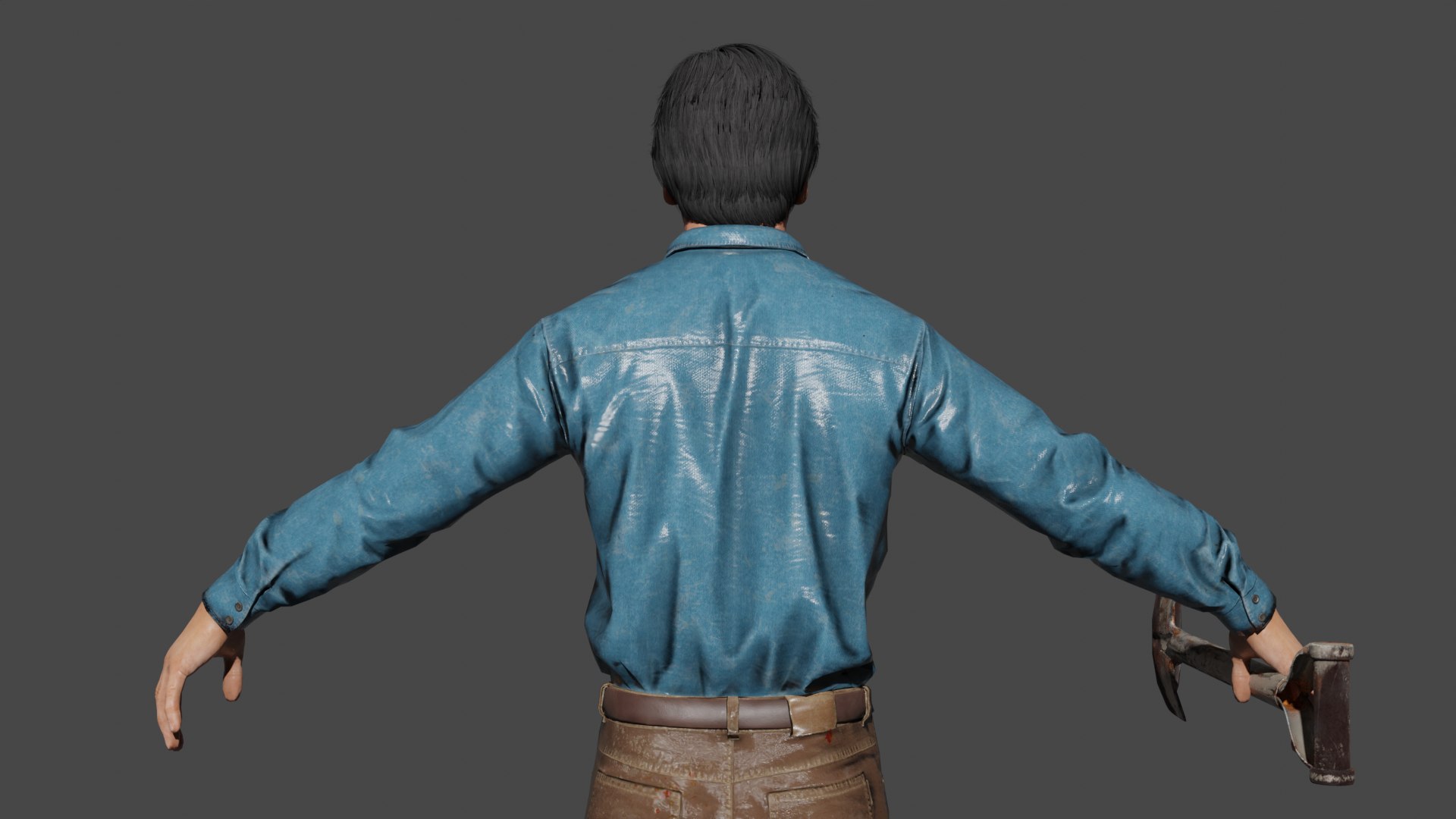 Ash Williams 3D Model - TurboSquid 2182287