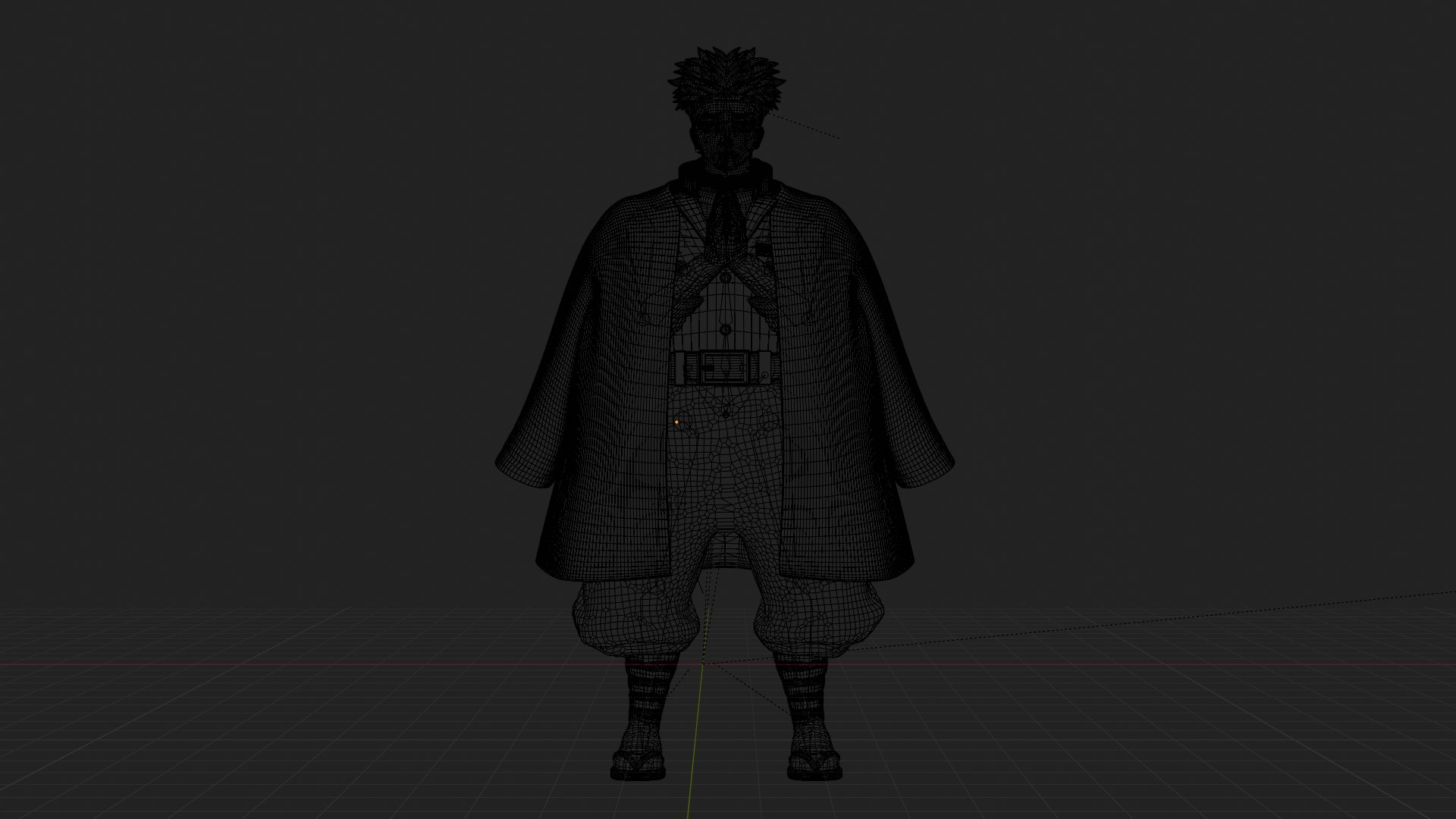 Character Gyomei Himejima From Demon Slayers 3D Model 3D Model ...