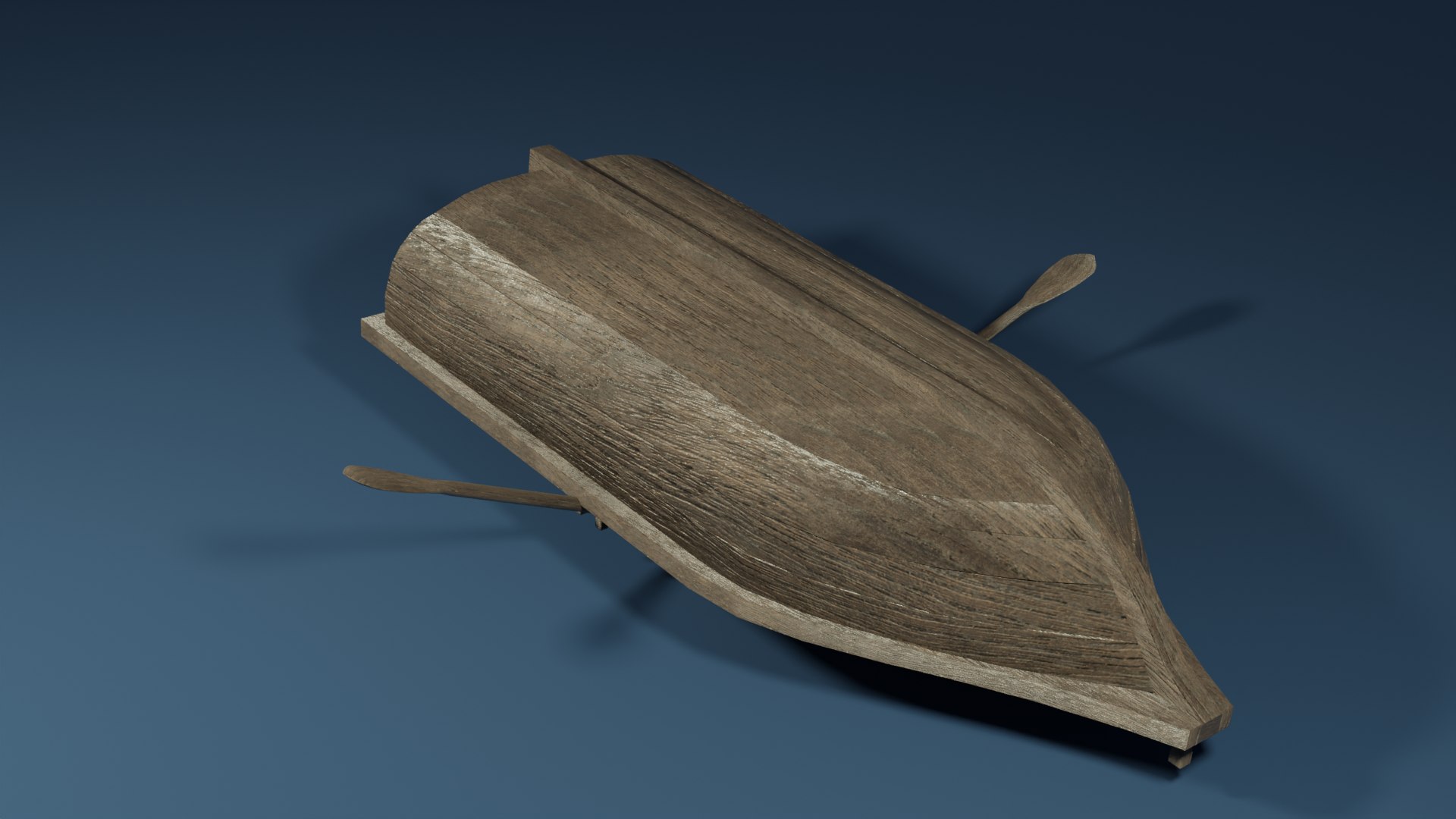 Rowboat model - TurboSquid 1829611