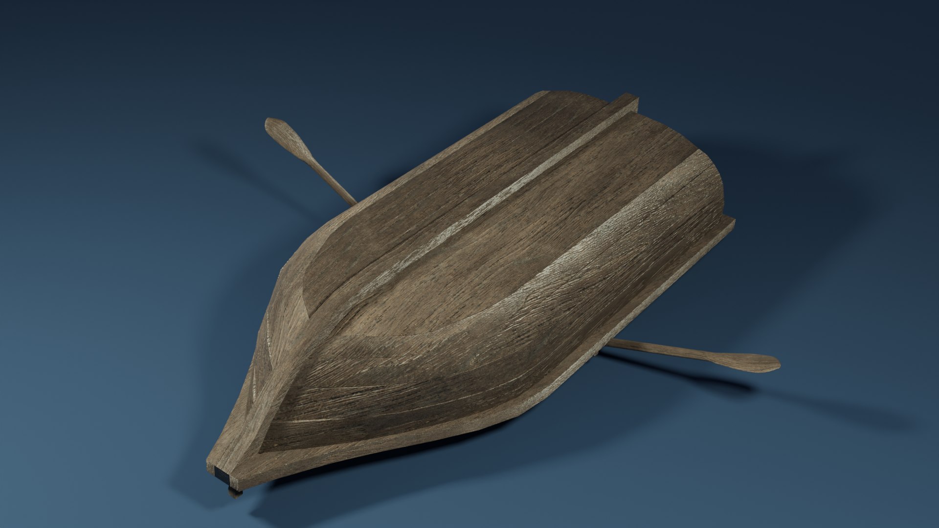 Rowboat model - TurboSquid 1829611