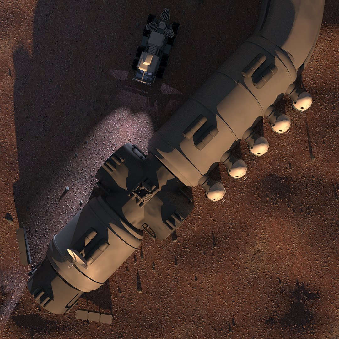 Mars rover colonization model - TurboSquid 1313536