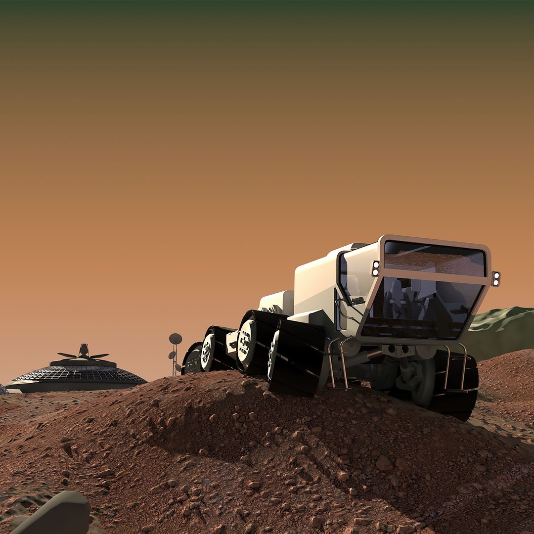 Mars rover colonization model - TurboSquid 1313536