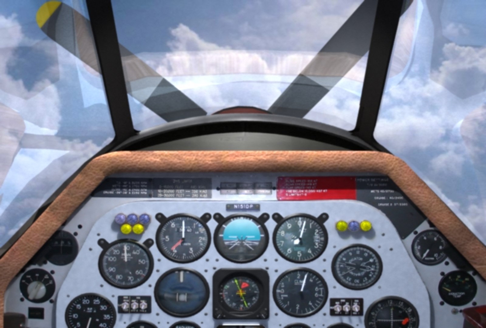 P51 Mustang 3d Model