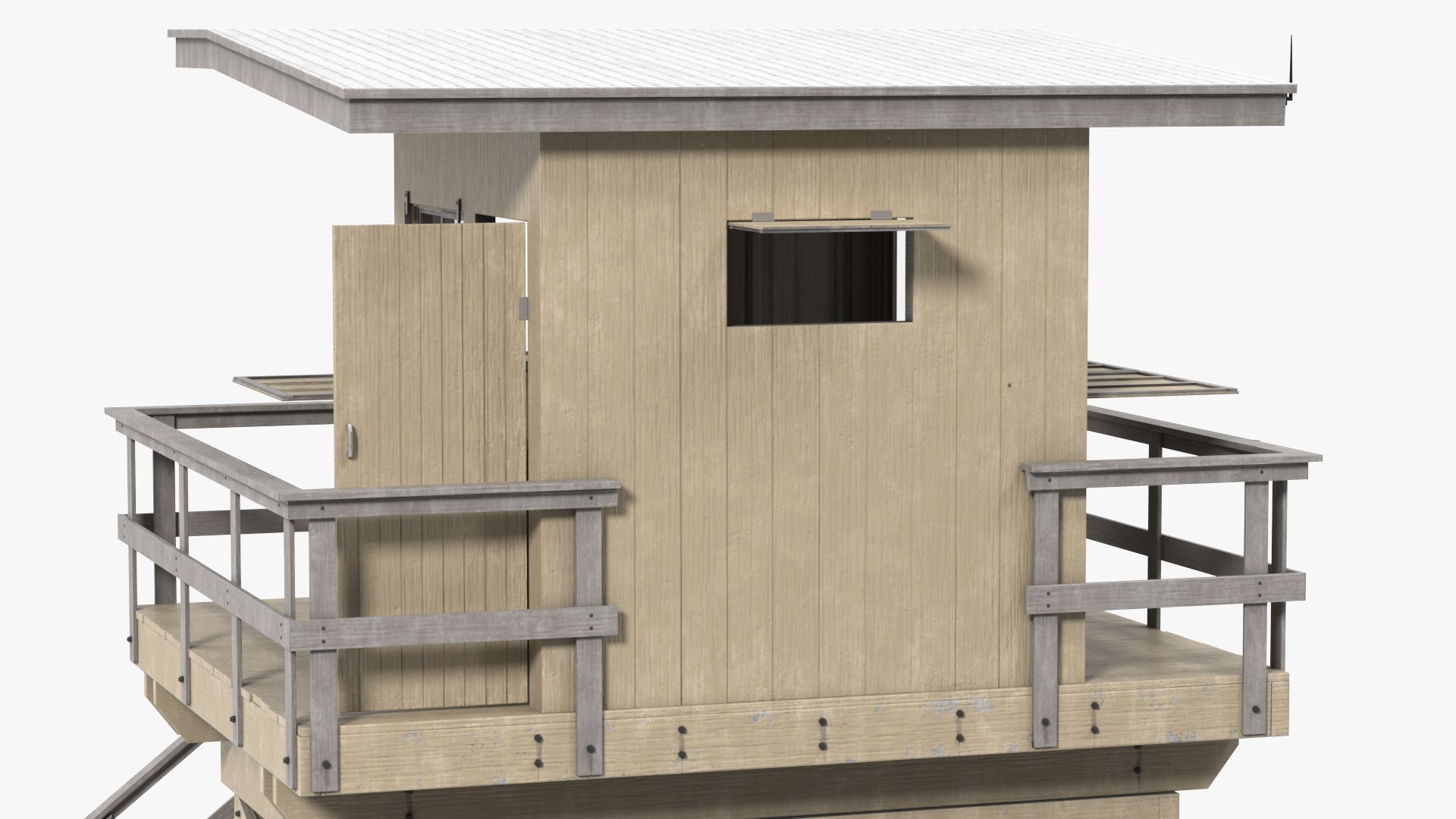 Lifeguard House Model - TurboSquid 1723617