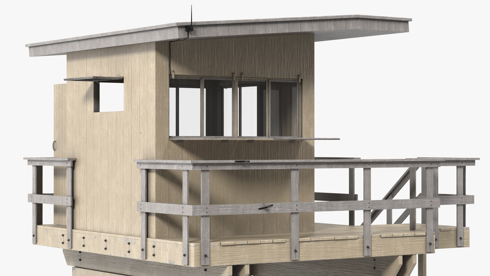Lifeguard House Model - TurboSquid 1723617