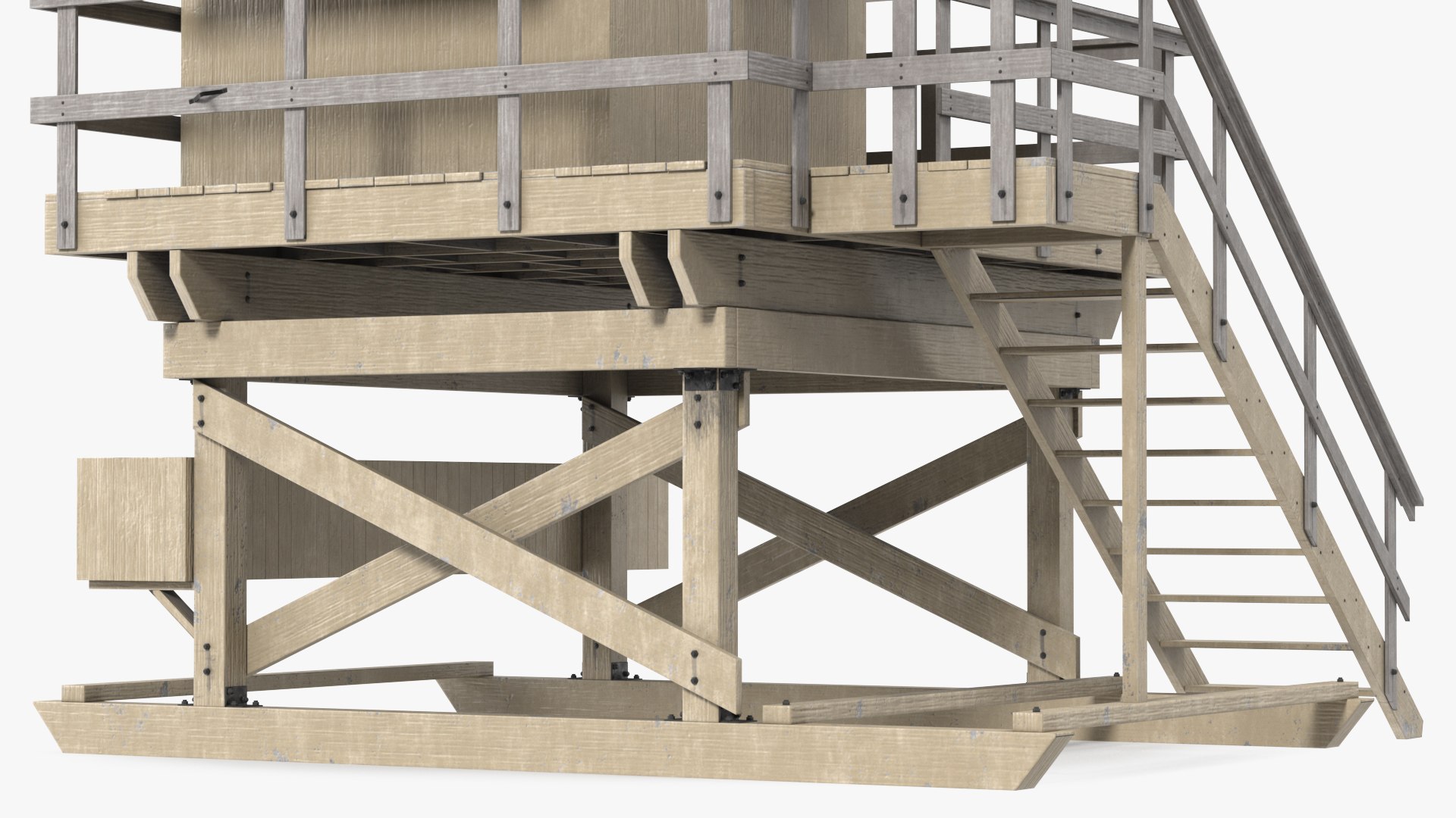 Lifeguard House Model - TurboSquid 1723617