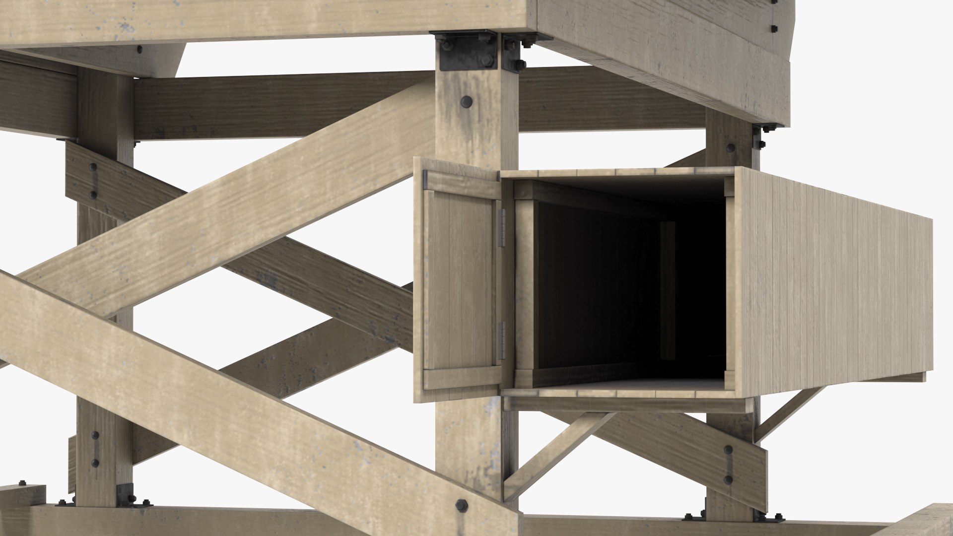 Lifeguard House Model - TurboSquid 1723617