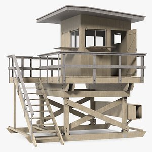Lifeguard Station 3D Models for Download | TurboSquid