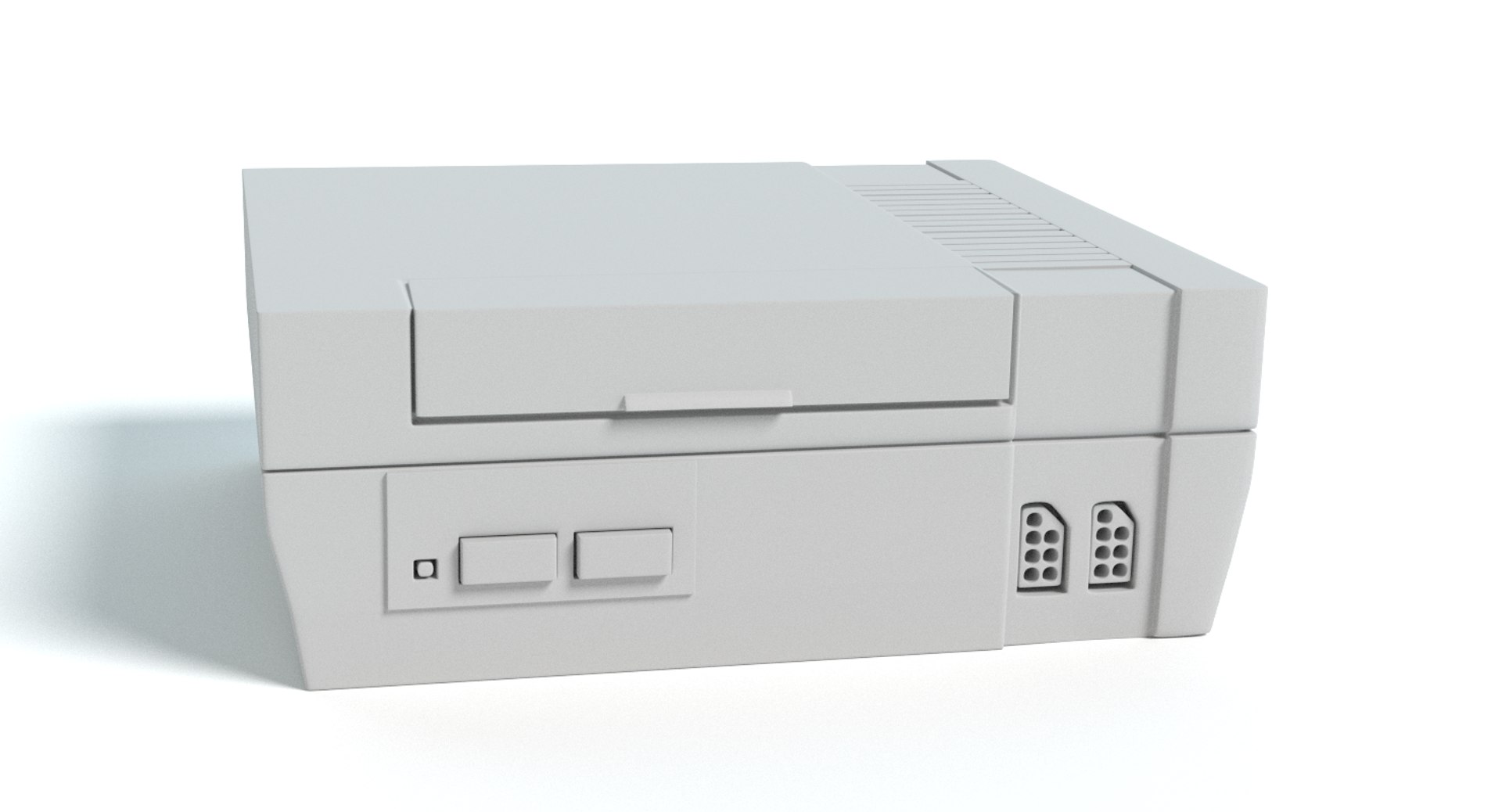 3d Nintendo Nes Model