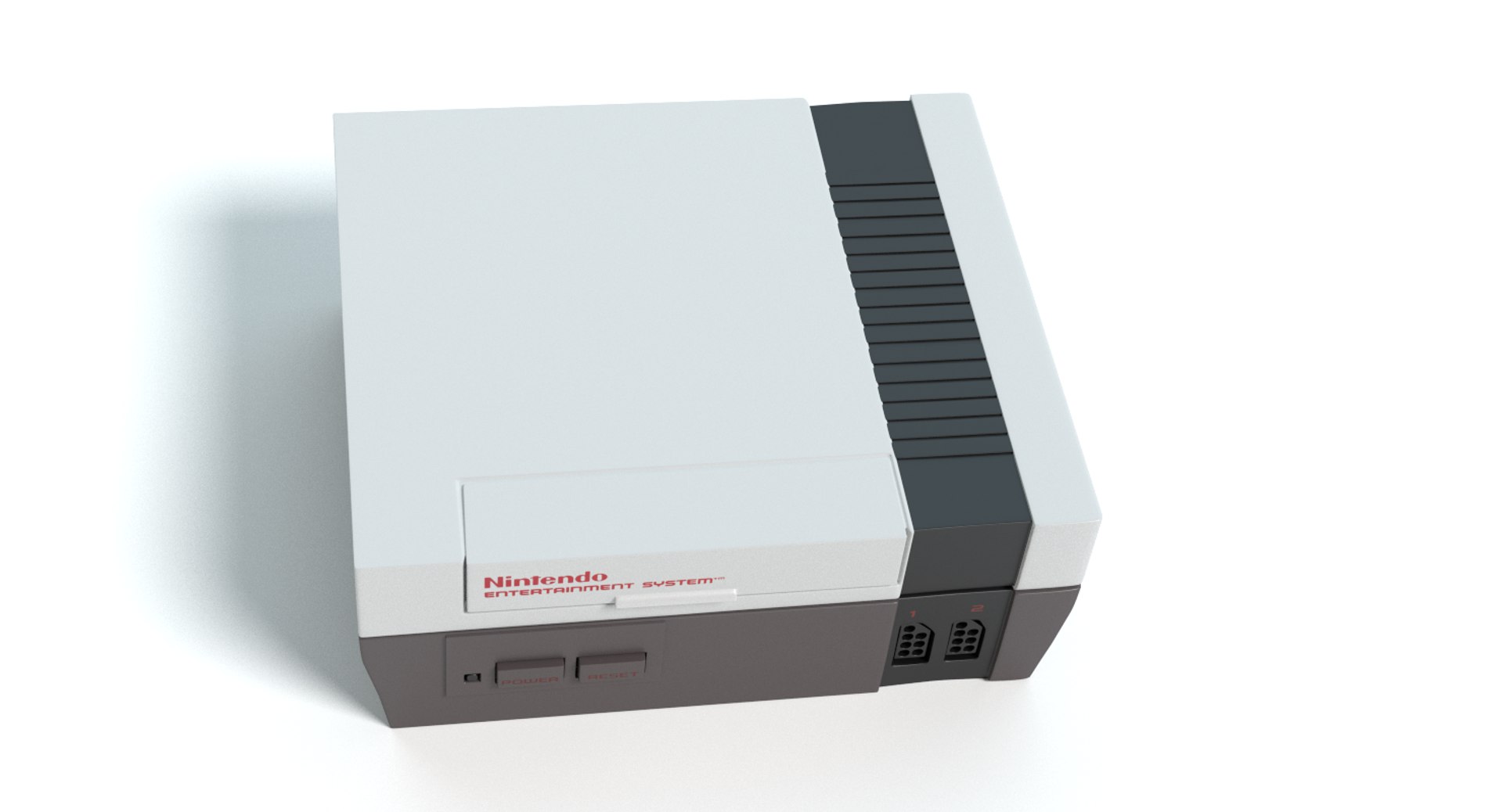 3d Nintendo Nes Model