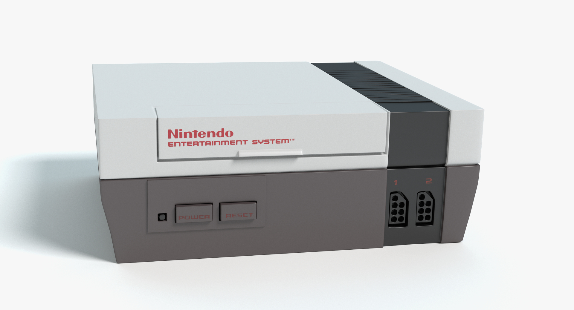 3d nintendo nes model