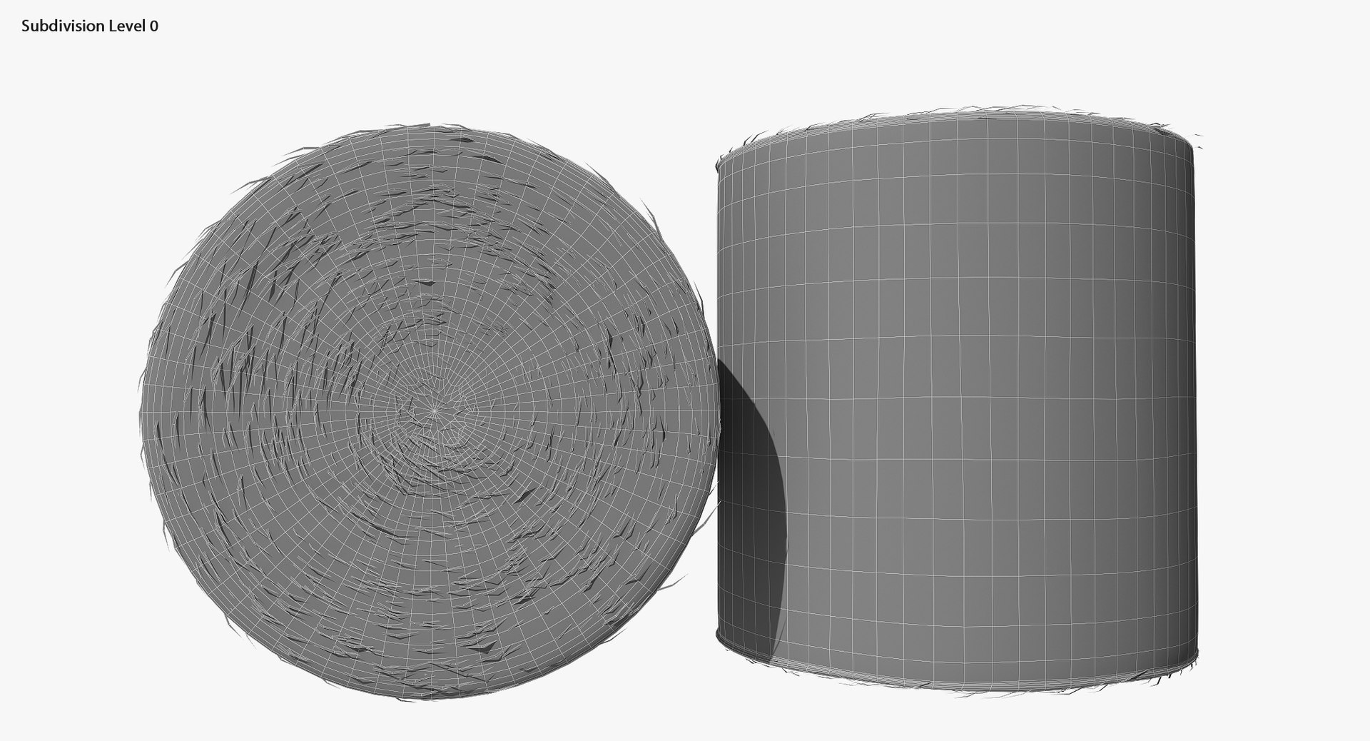 3D Model Hay Bale - TurboSquid 1603475