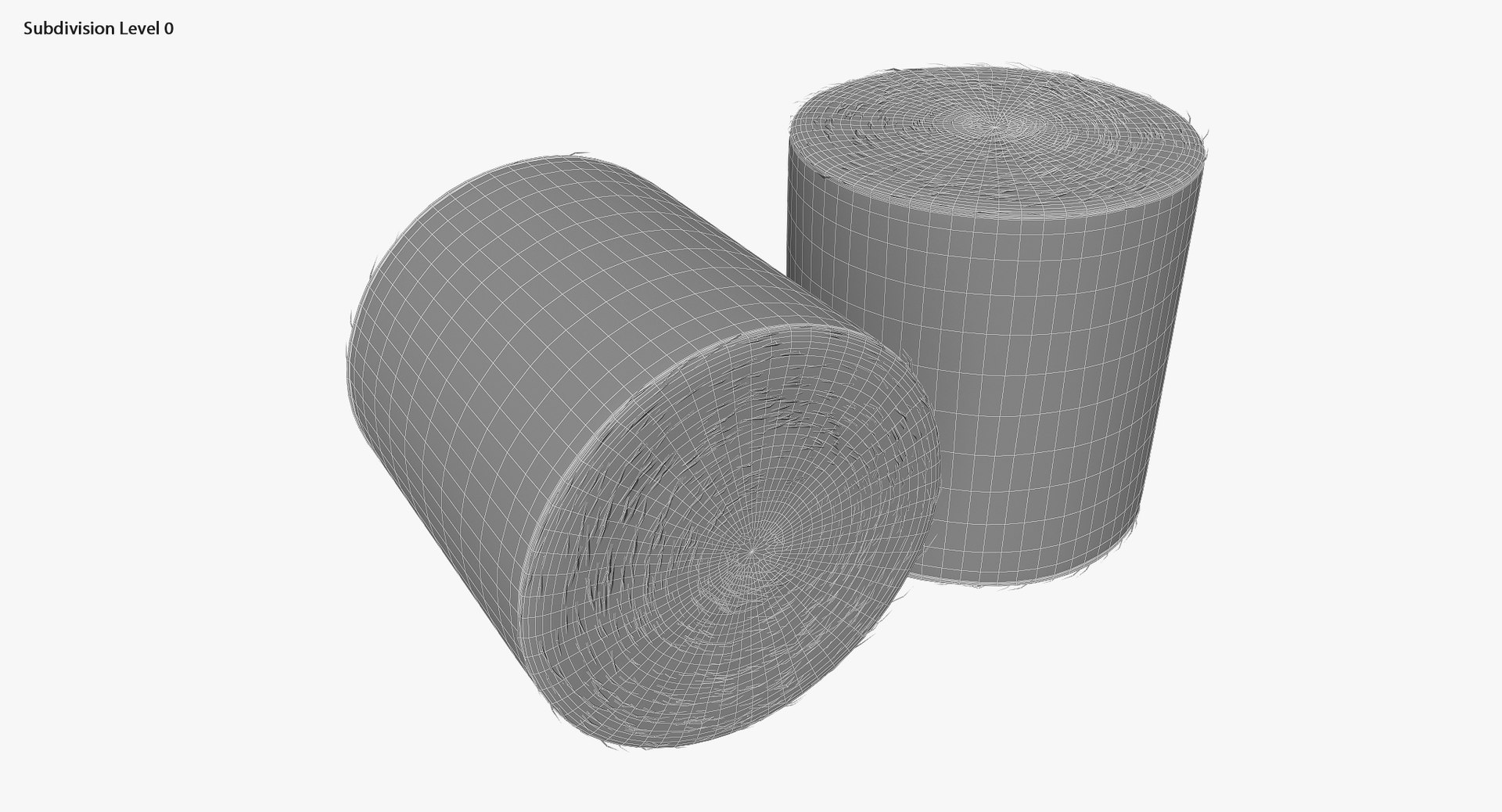 3D Model Hay Bale - TurboSquid 1603475