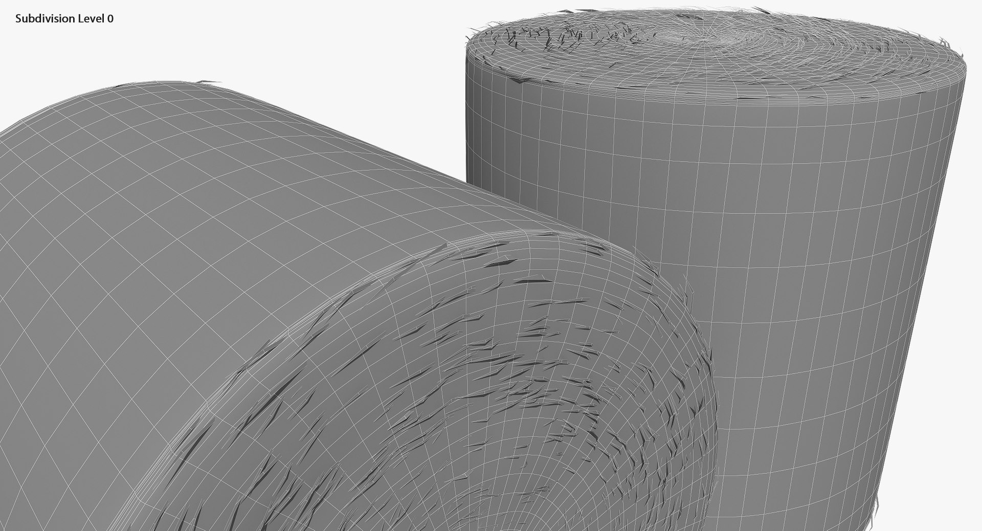 3D Model Hay Bale - TurboSquid 1603475