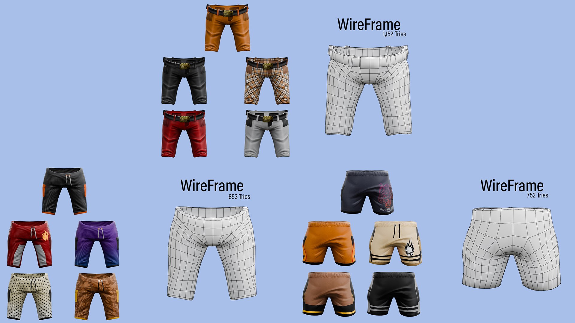 3D Mafia Bosses Gangster 3D Character Pack Low-poly 3D Model ...