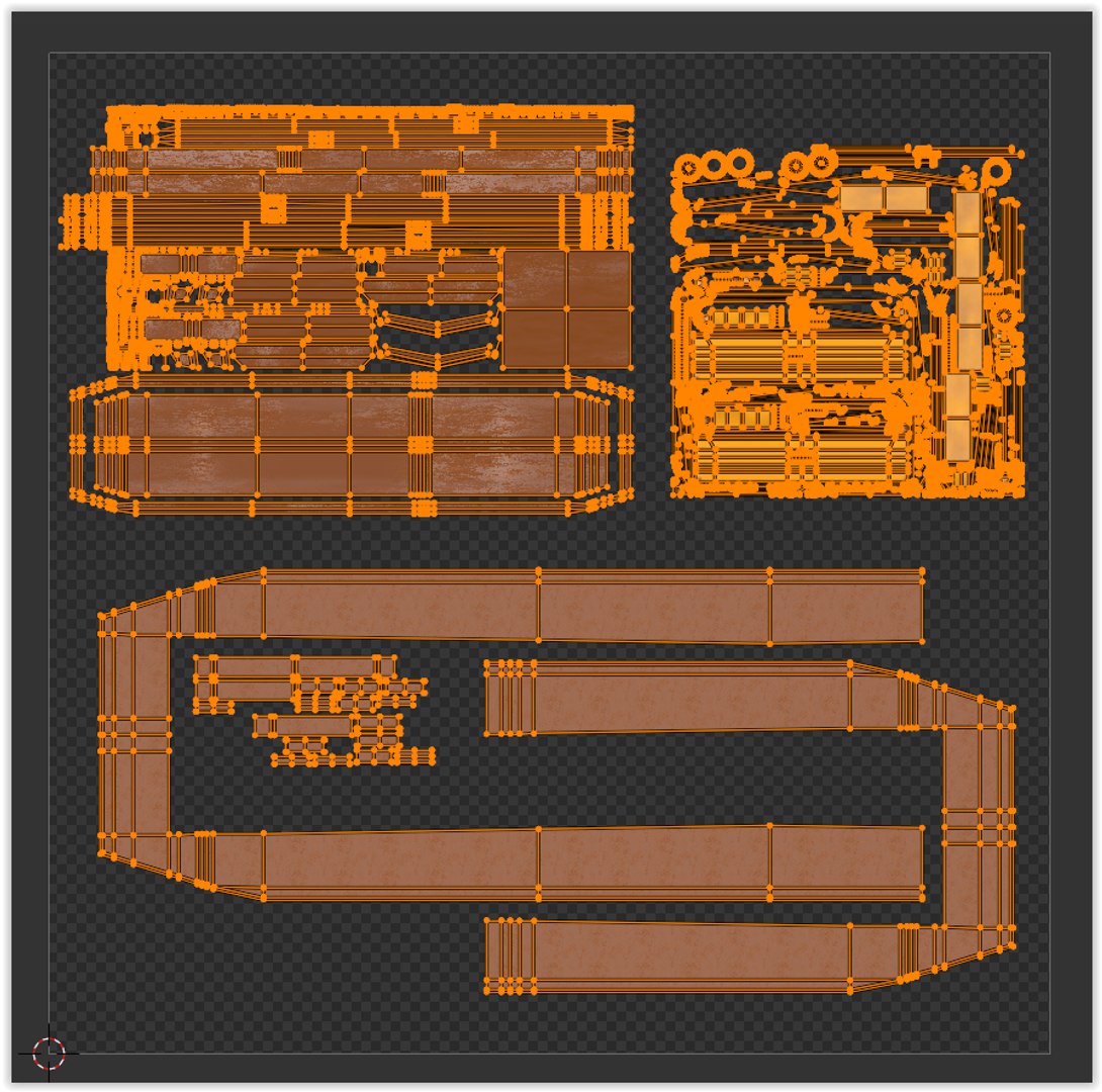 Diesel Locomotive PBR Textures 3D Model - TurboSquid 2028742