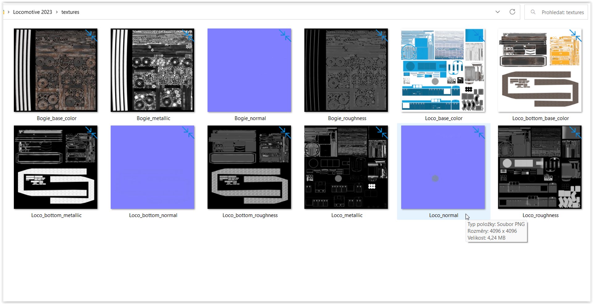 Diesel Locomotive PBR Textures 3D Model - TurboSquid 2028742