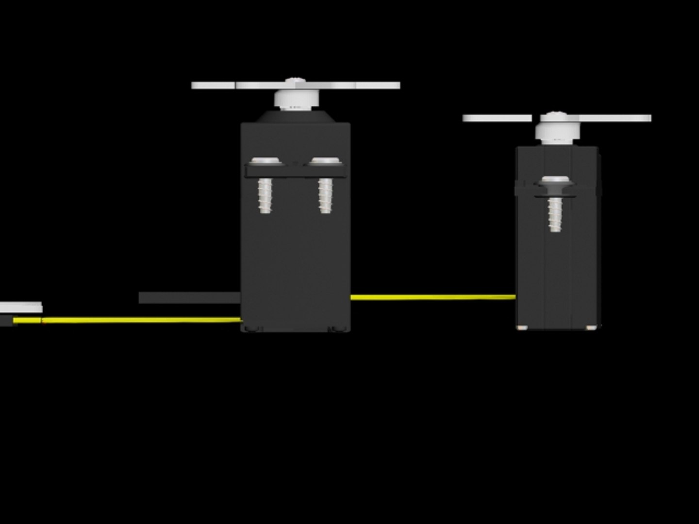 3d Servo Rc Futaba Model