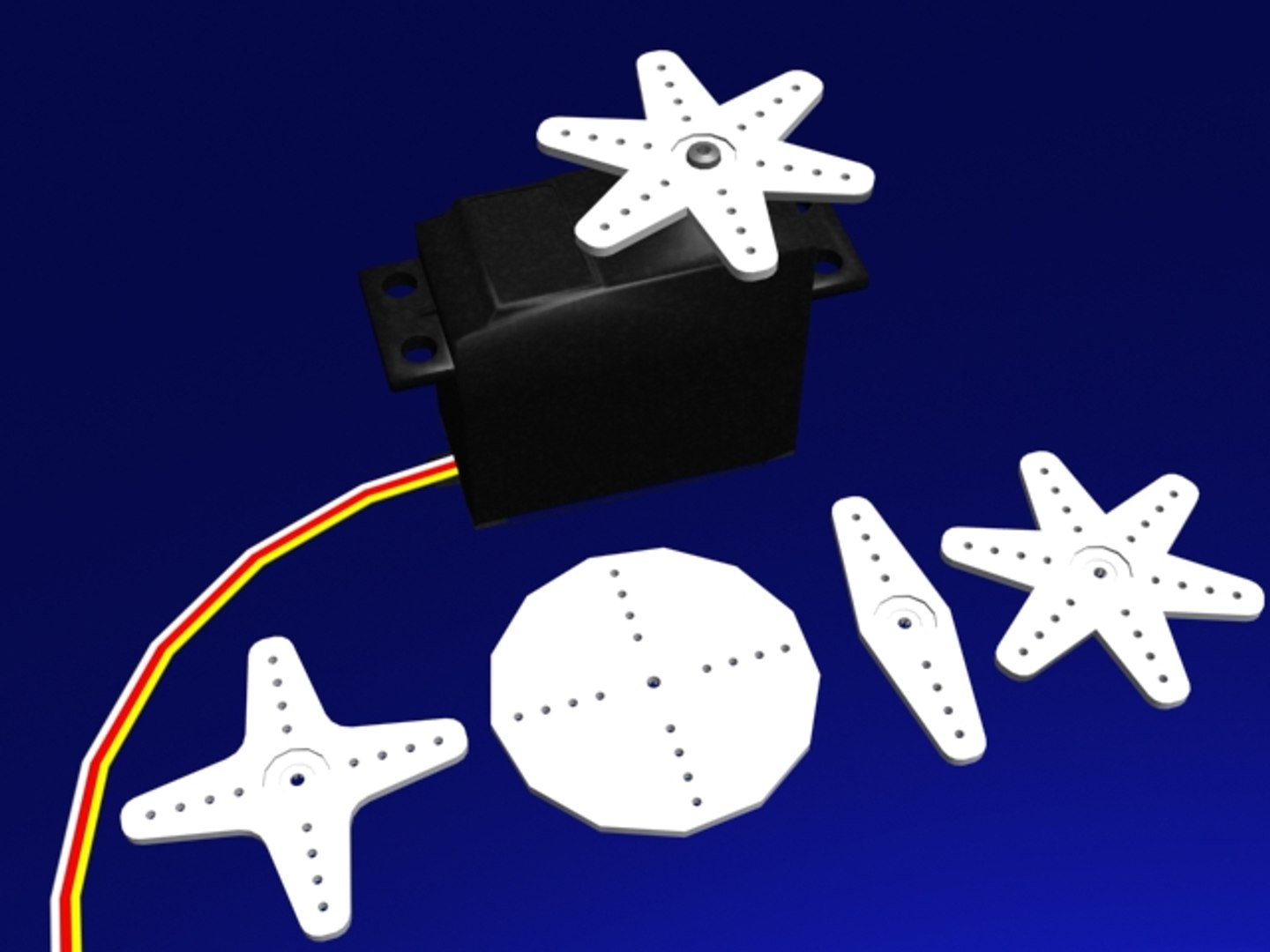 3d Servo Rc Futaba Model